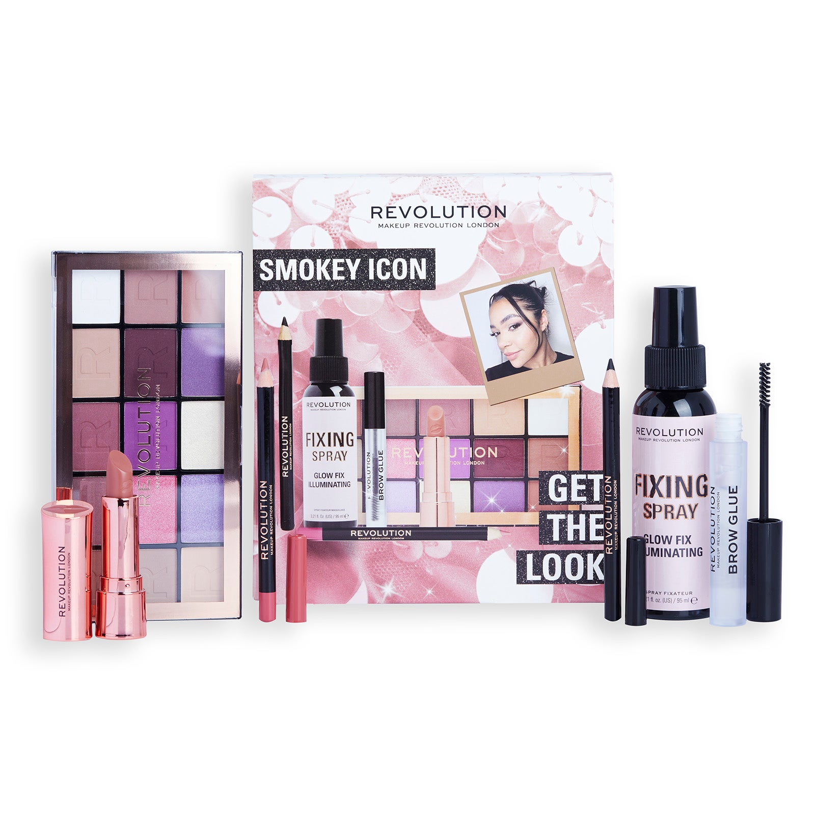 Makeup Revolution Get The Look Gift Set - Smokey Icon | LOOKFANTASTIC