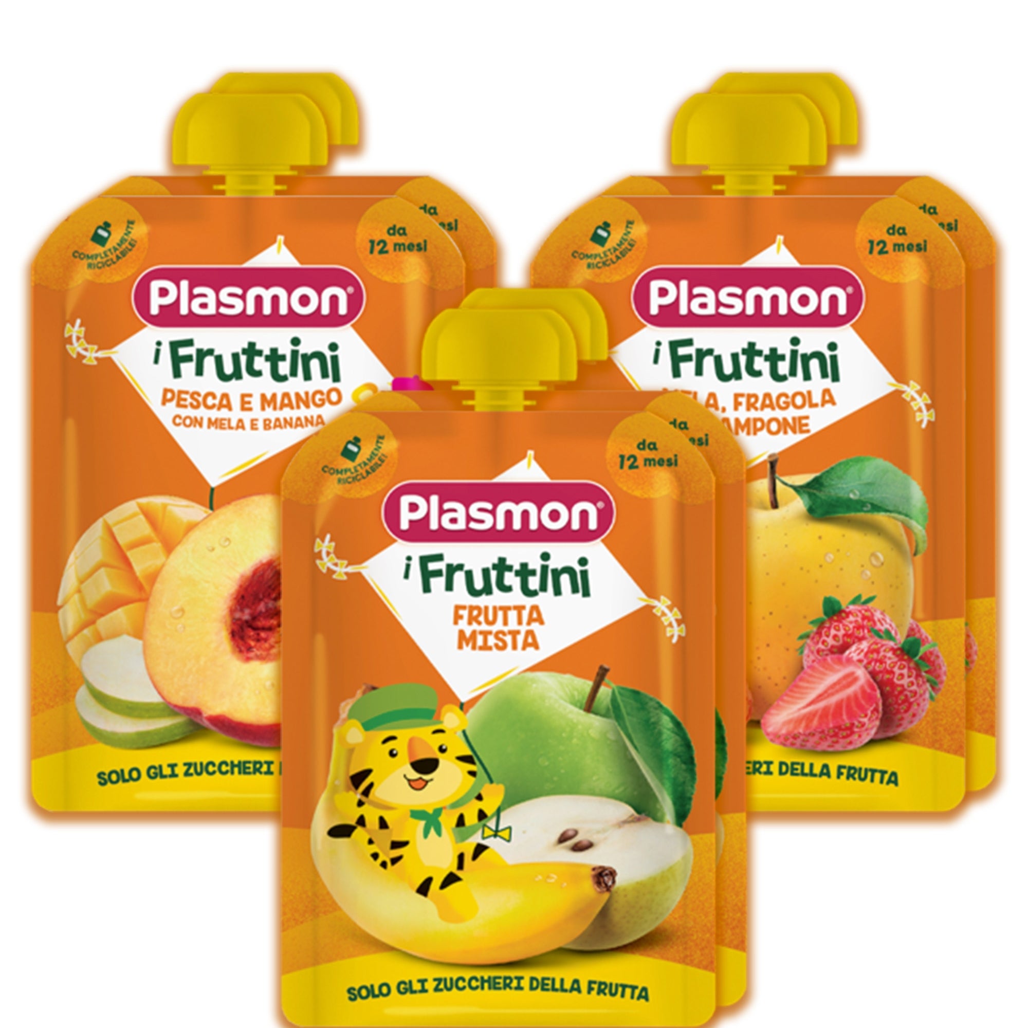 I Fruttini Plasmon Frutta Mista 6x130g | Plasmon IT