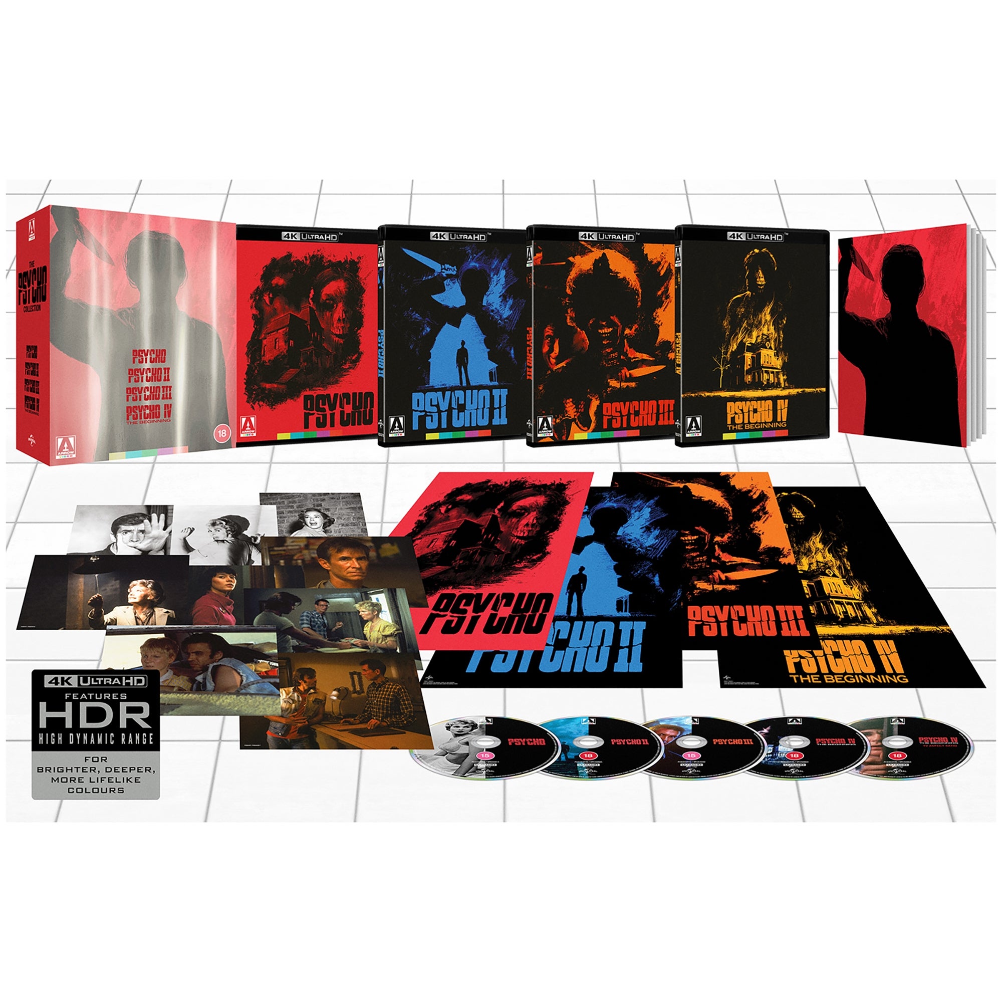 The Psycho Collection Limited Edition 4K UHD | Arrow Films UK
