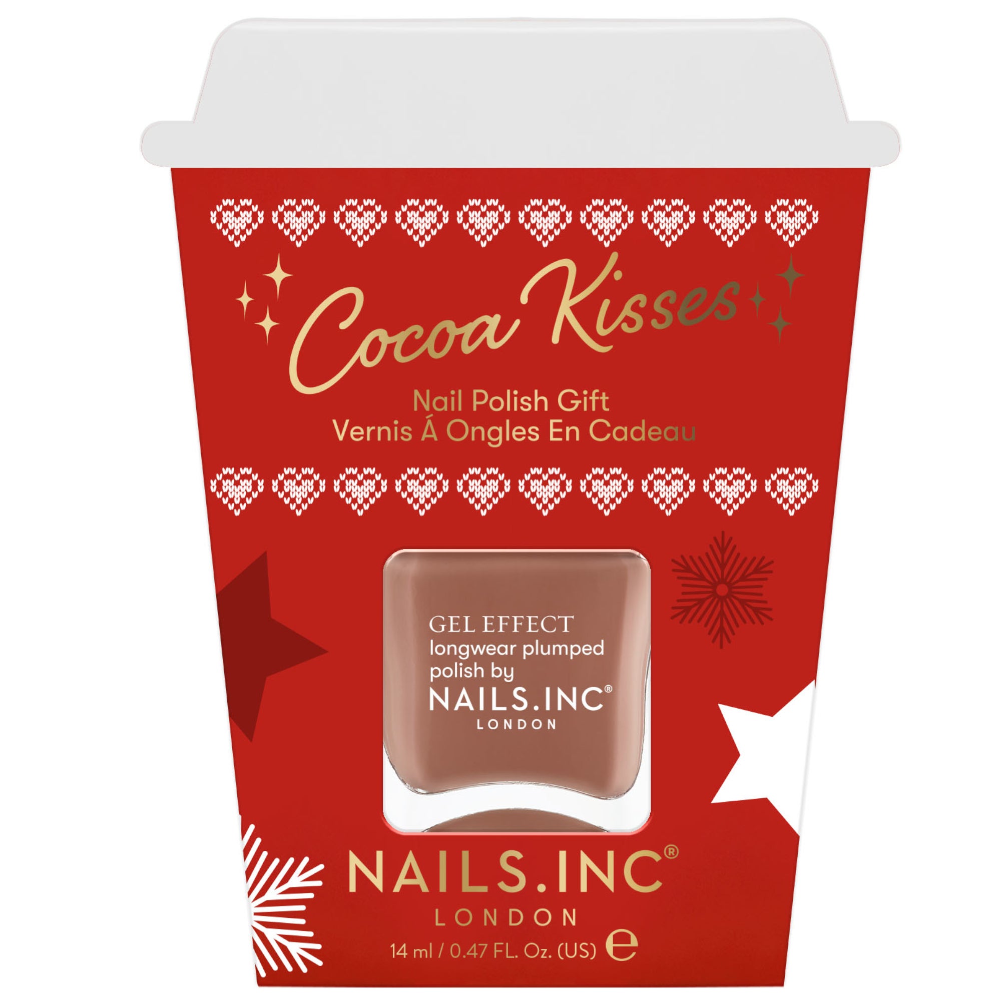 nails inc. Cocoa Kisses Nail Polish Gift Set | LOOKFANTASTIC