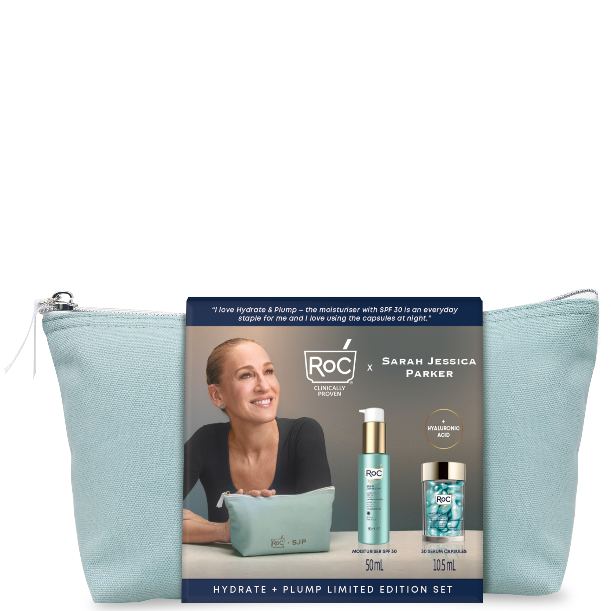 RoC Skincare x Sarah Jessica Parker Hydrate and Plump Limited Edition ...
