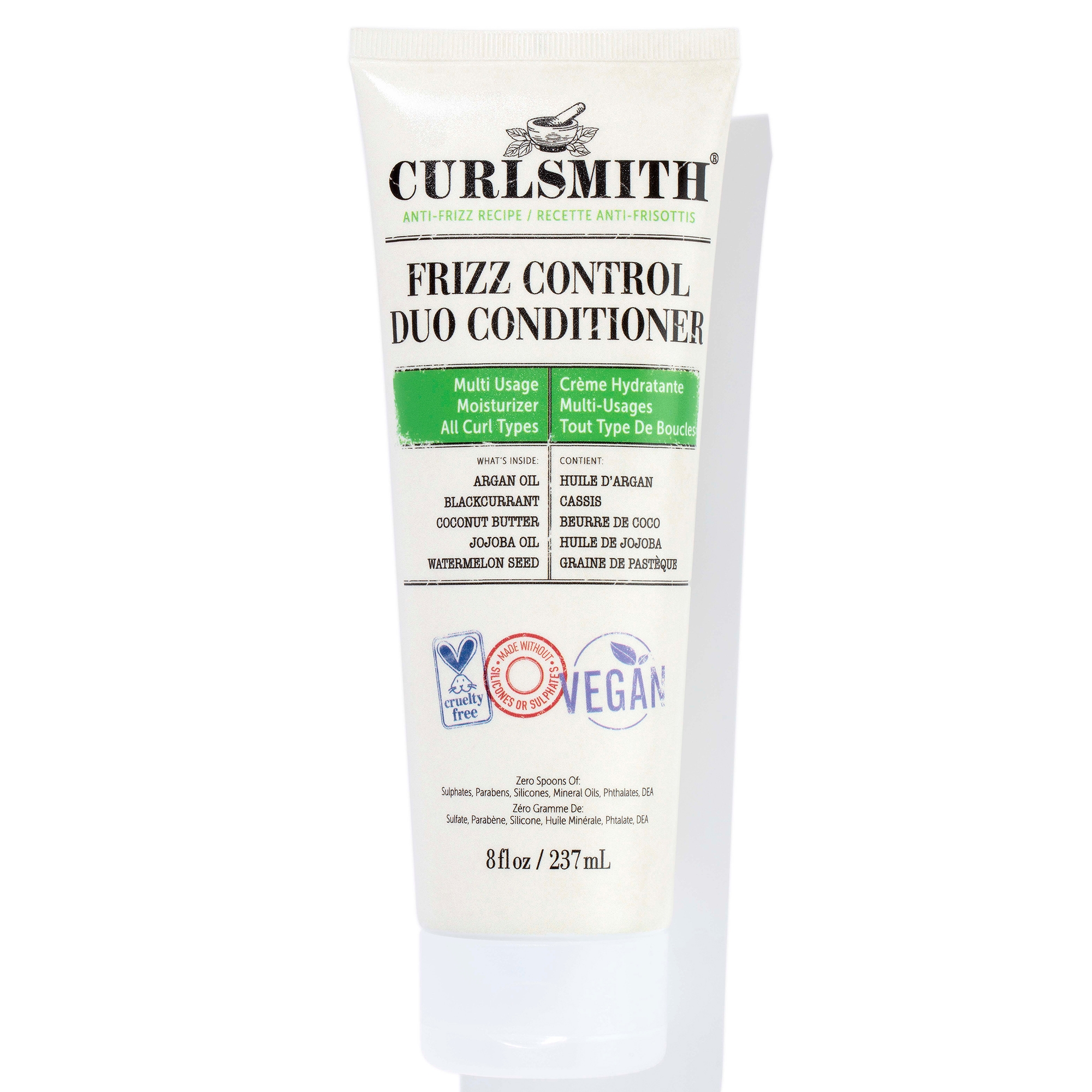 Curlsmith Frizz Control Duo Conditioner Standard Size 234ml | LOOKFANTASTIC