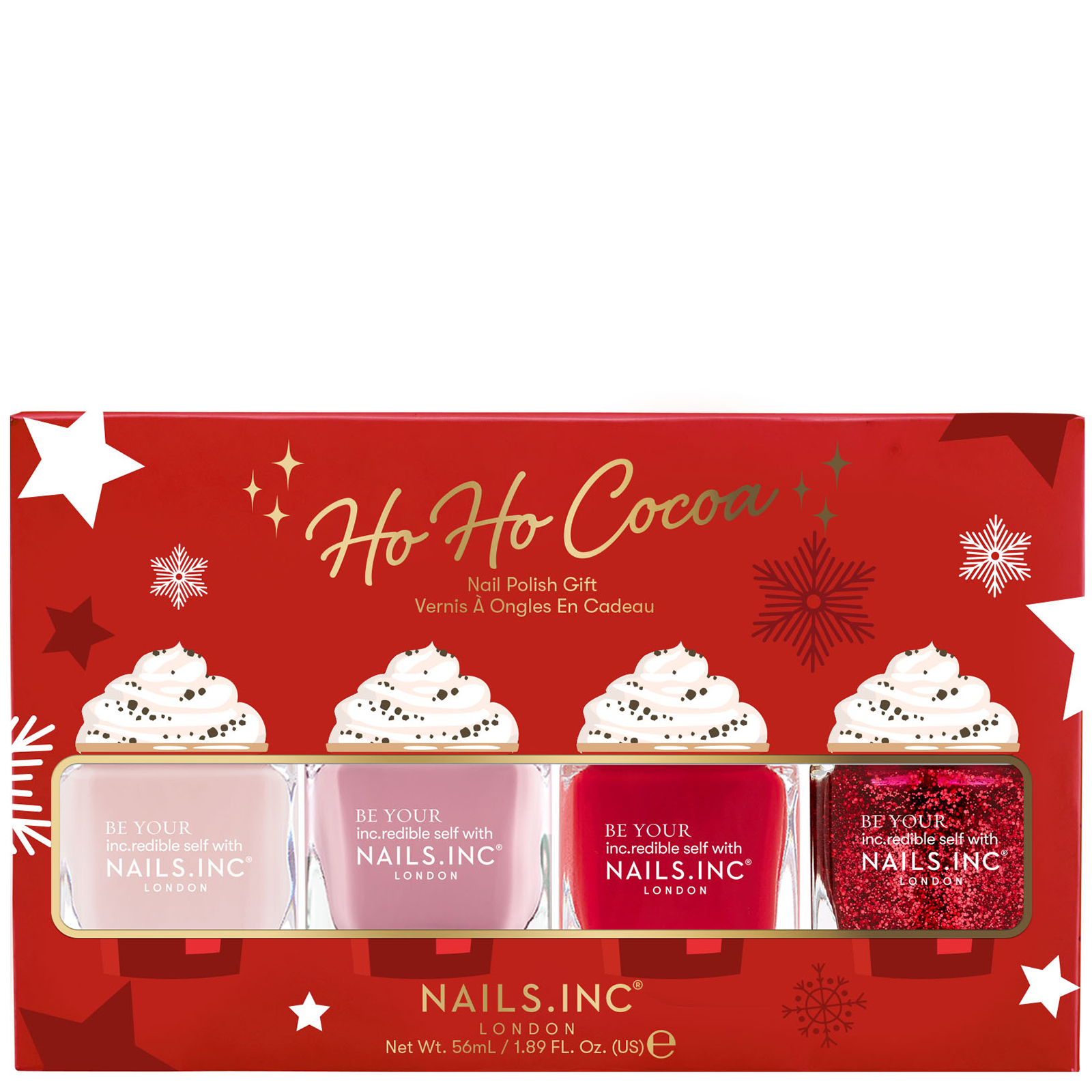 nails inc. Ho Ho Cocoa Nail Polish Set | Cult Beauty