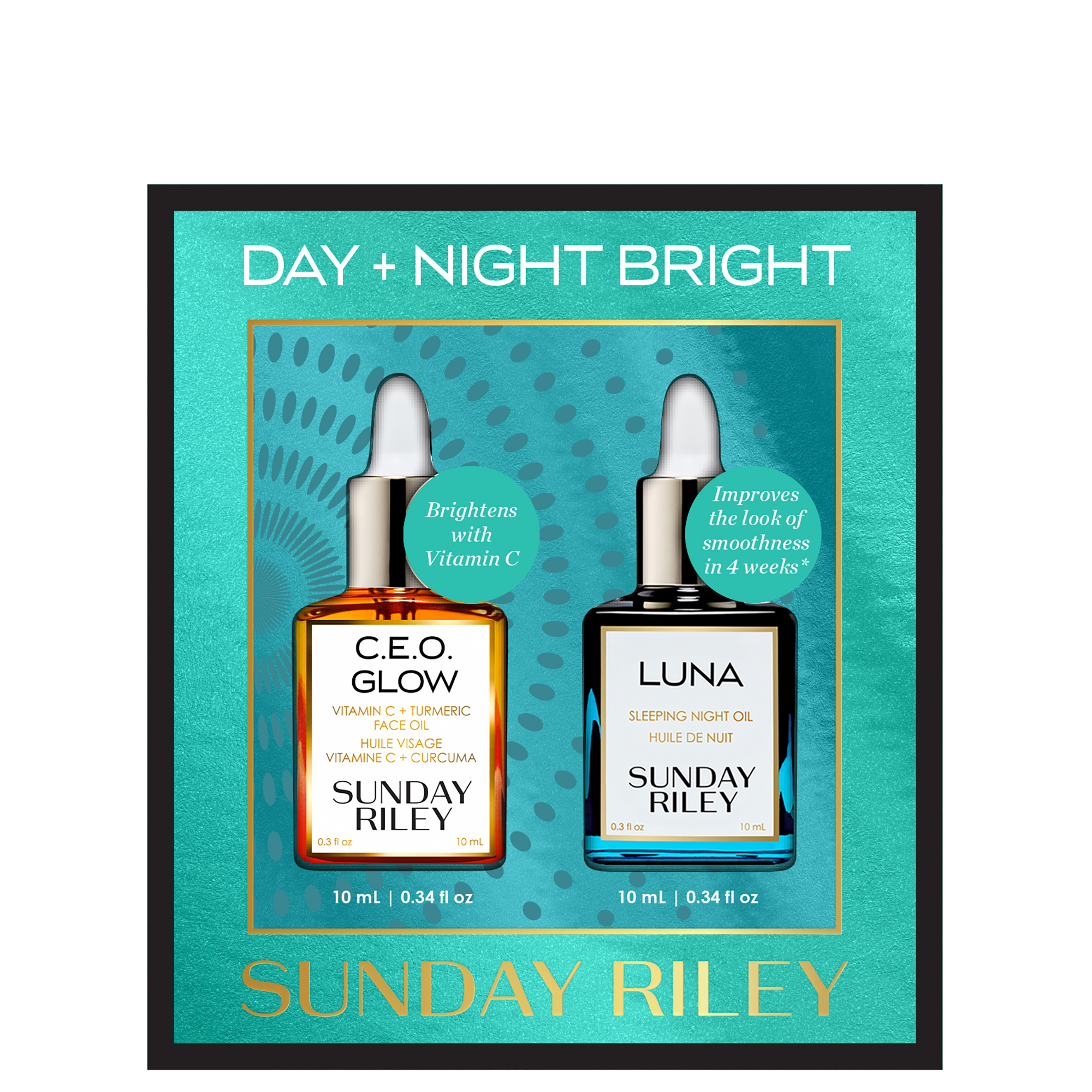 Sunday Riley Day and Night Bright Set (Worth £52.66) | Cult Beauty