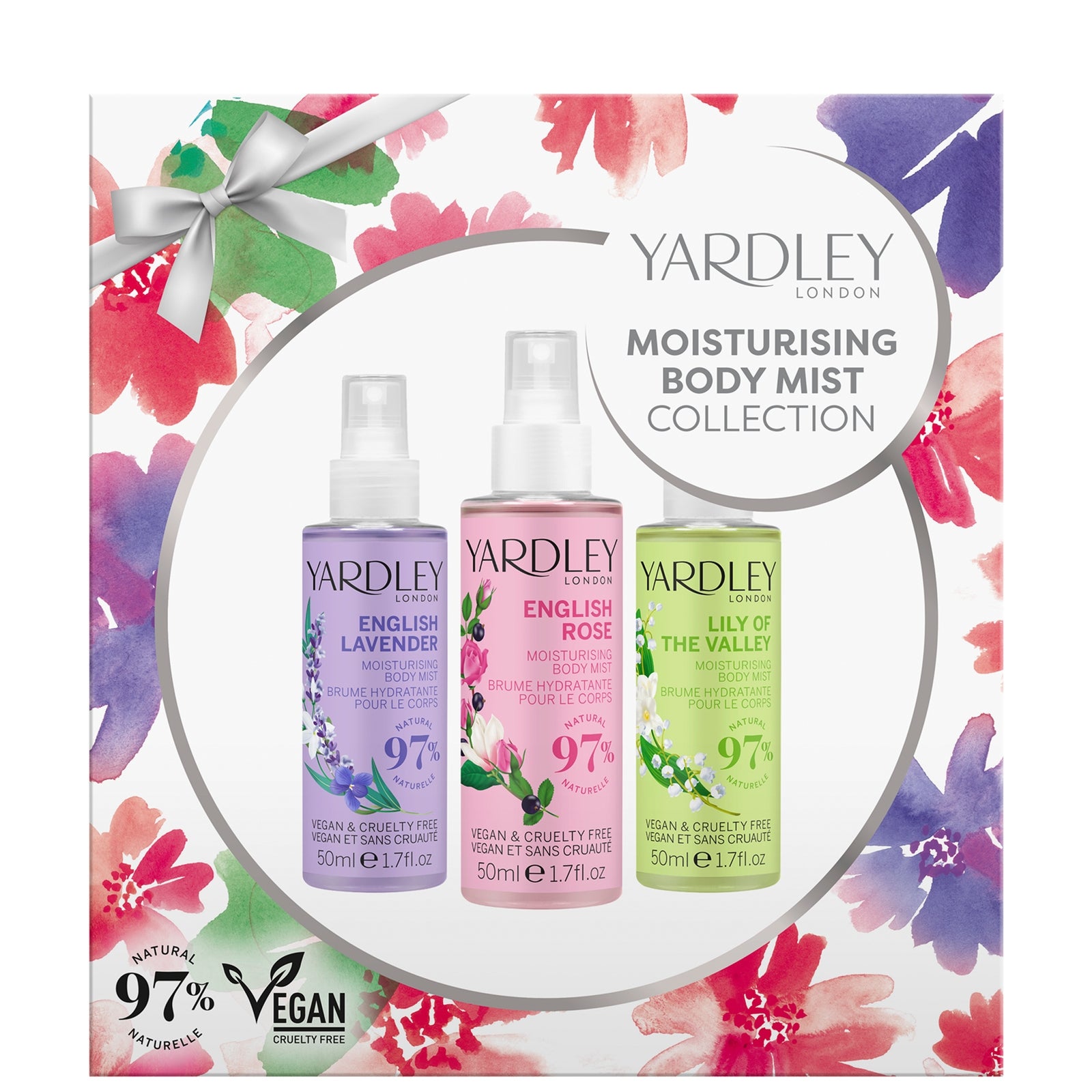 Yardley Gifts & Sets Traditional Moisturising Body Mist Collection ...