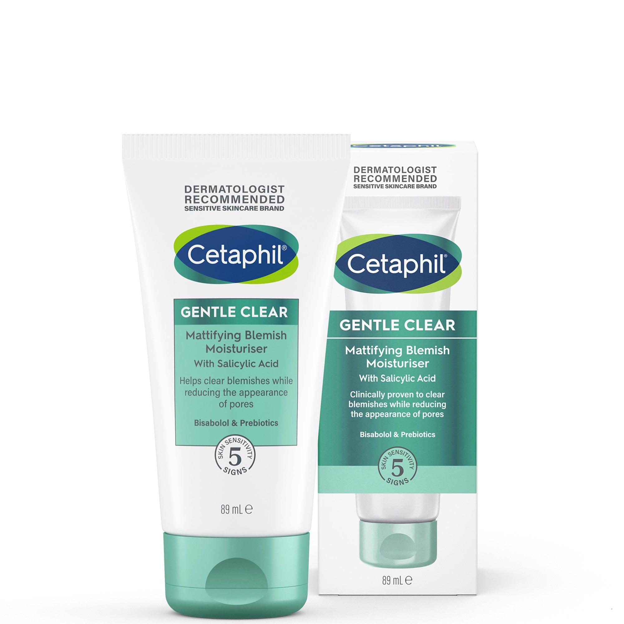 Cetaphil Gentle Clear Mattifying Blemish Face Cream with Salicylic Acid ...
