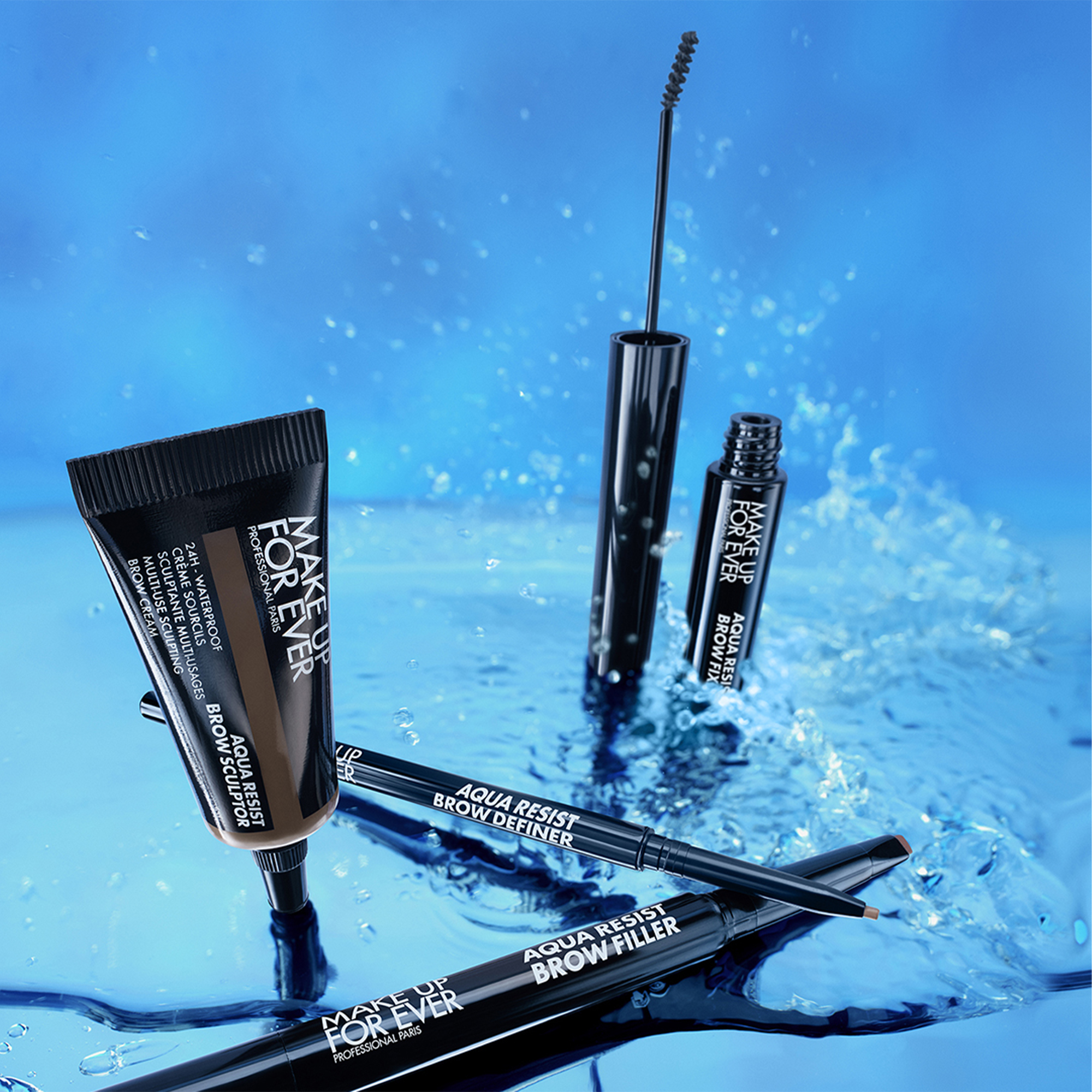 MAKE UP FOR EVER Aqua Resist Brow Sculptor 7g Various Shades LOOKFANTASTIC