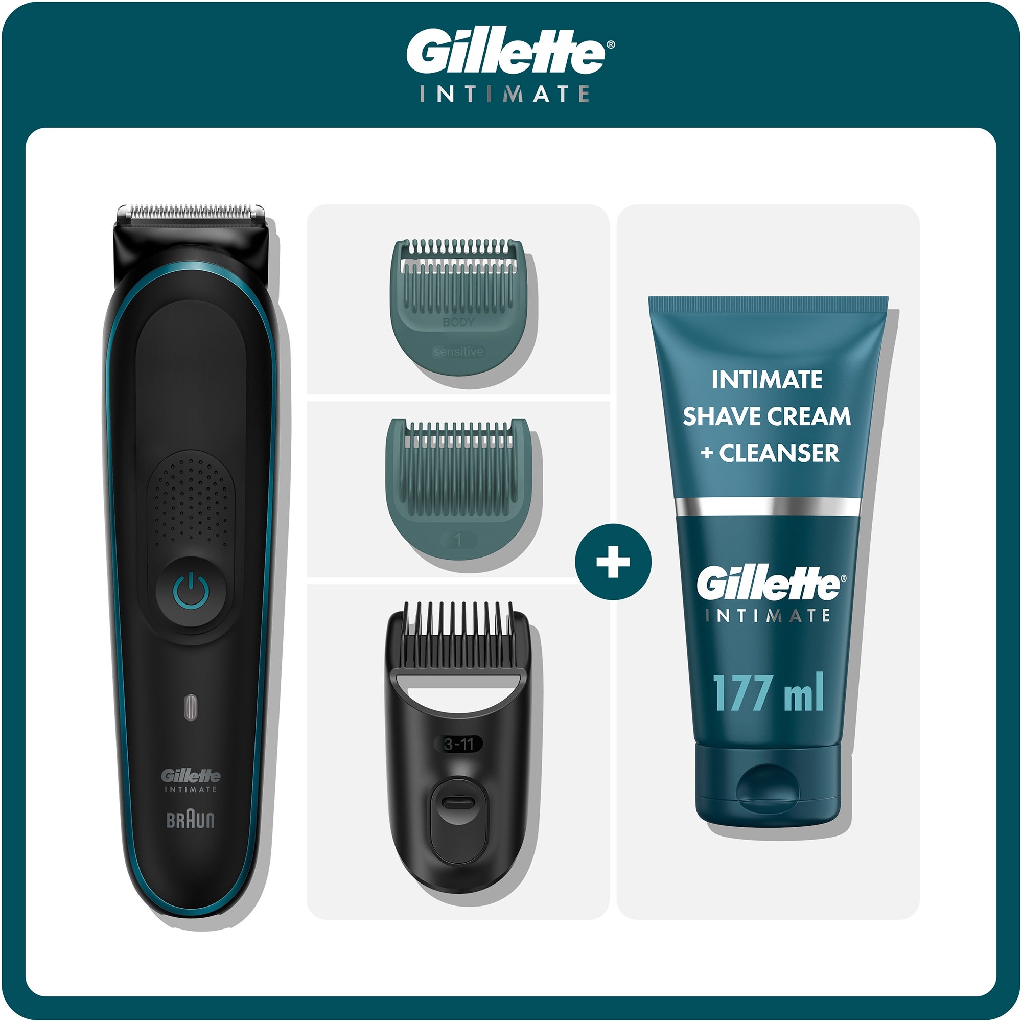 Gillette Intimate Pro Essentials | Save Up to 60%
