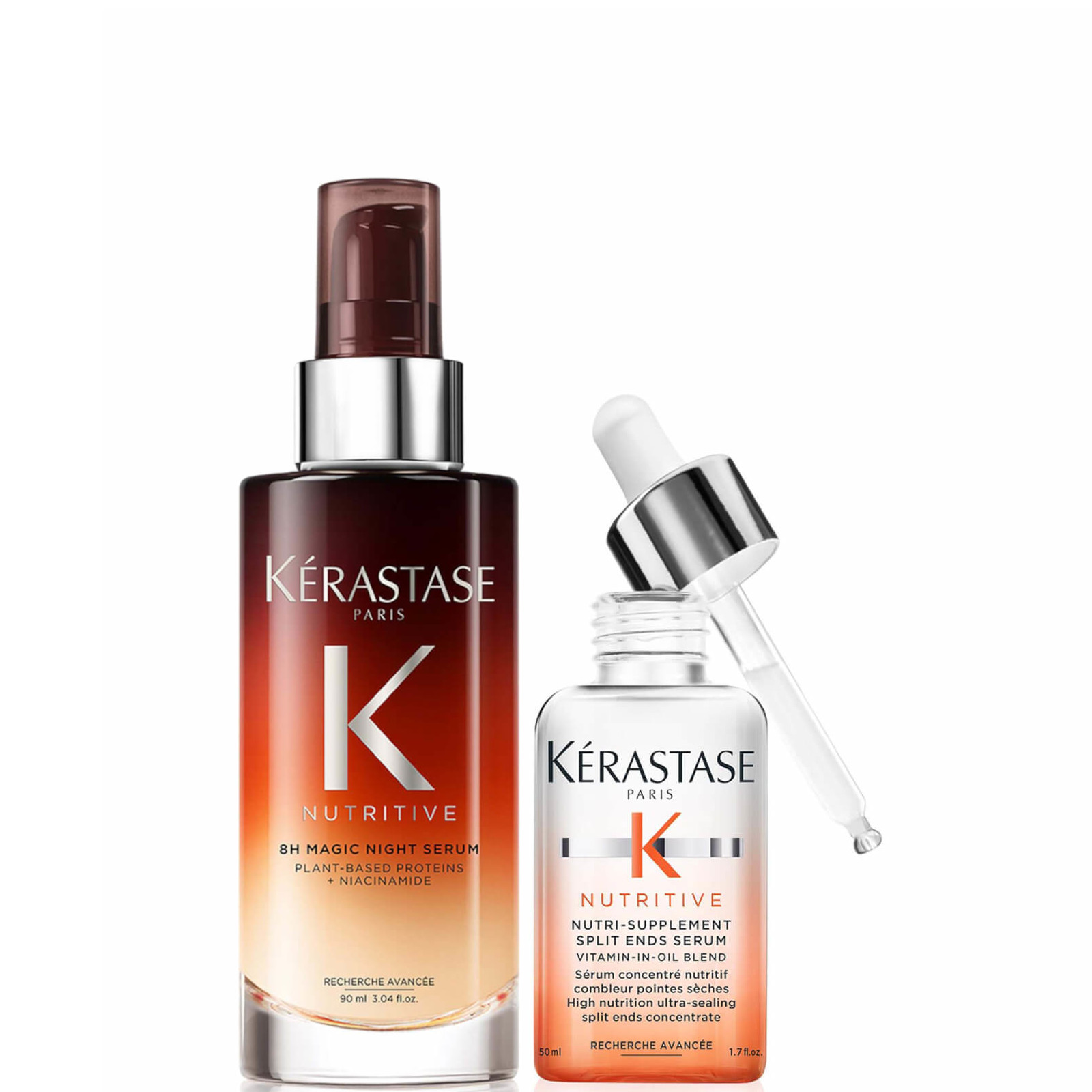 Kérastase Nutritive Nourishment Boosters Duo for Dry Hair | LOOKFANTASTIC