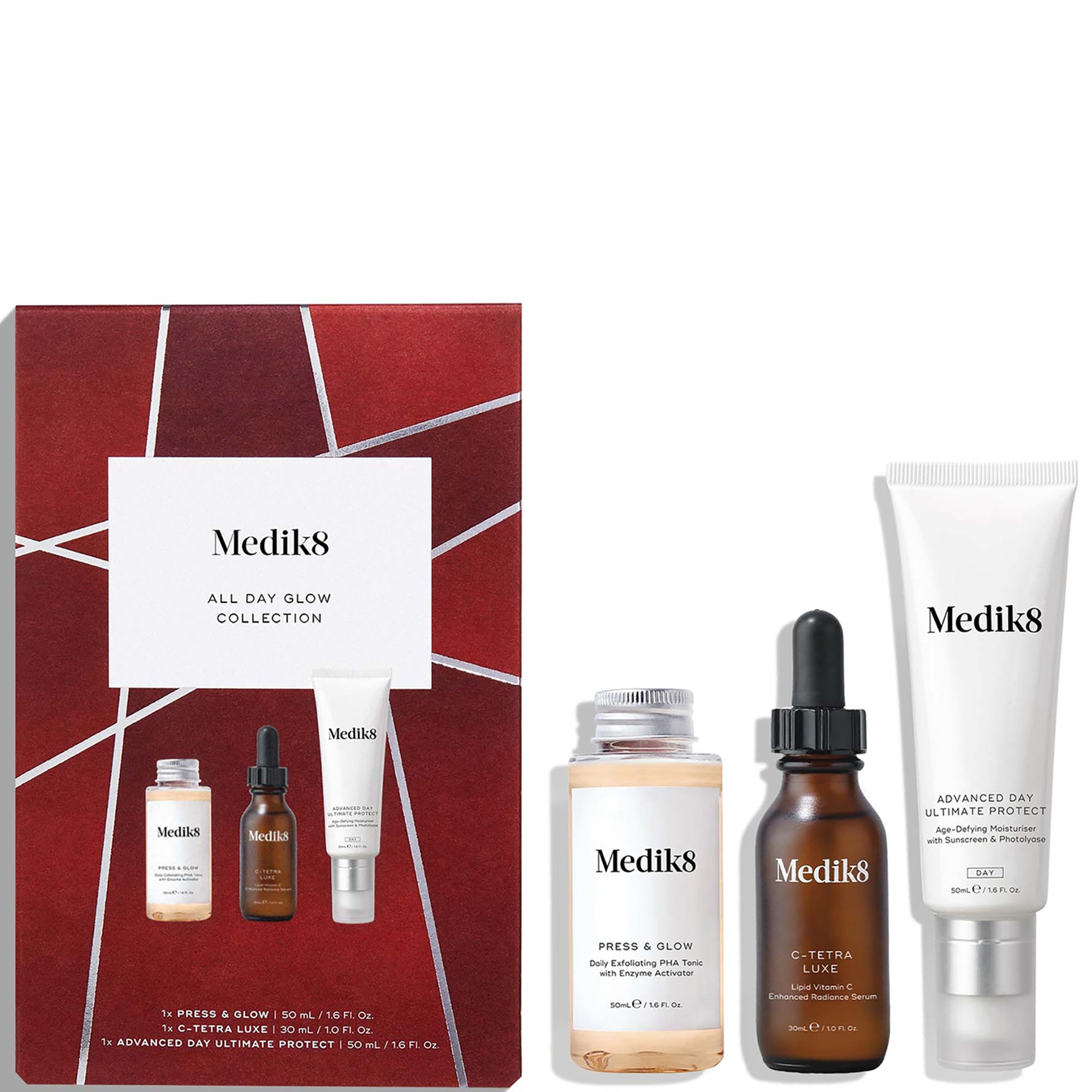 Medik8 All Day Glow Collection Set | LOOKFANTASTIC