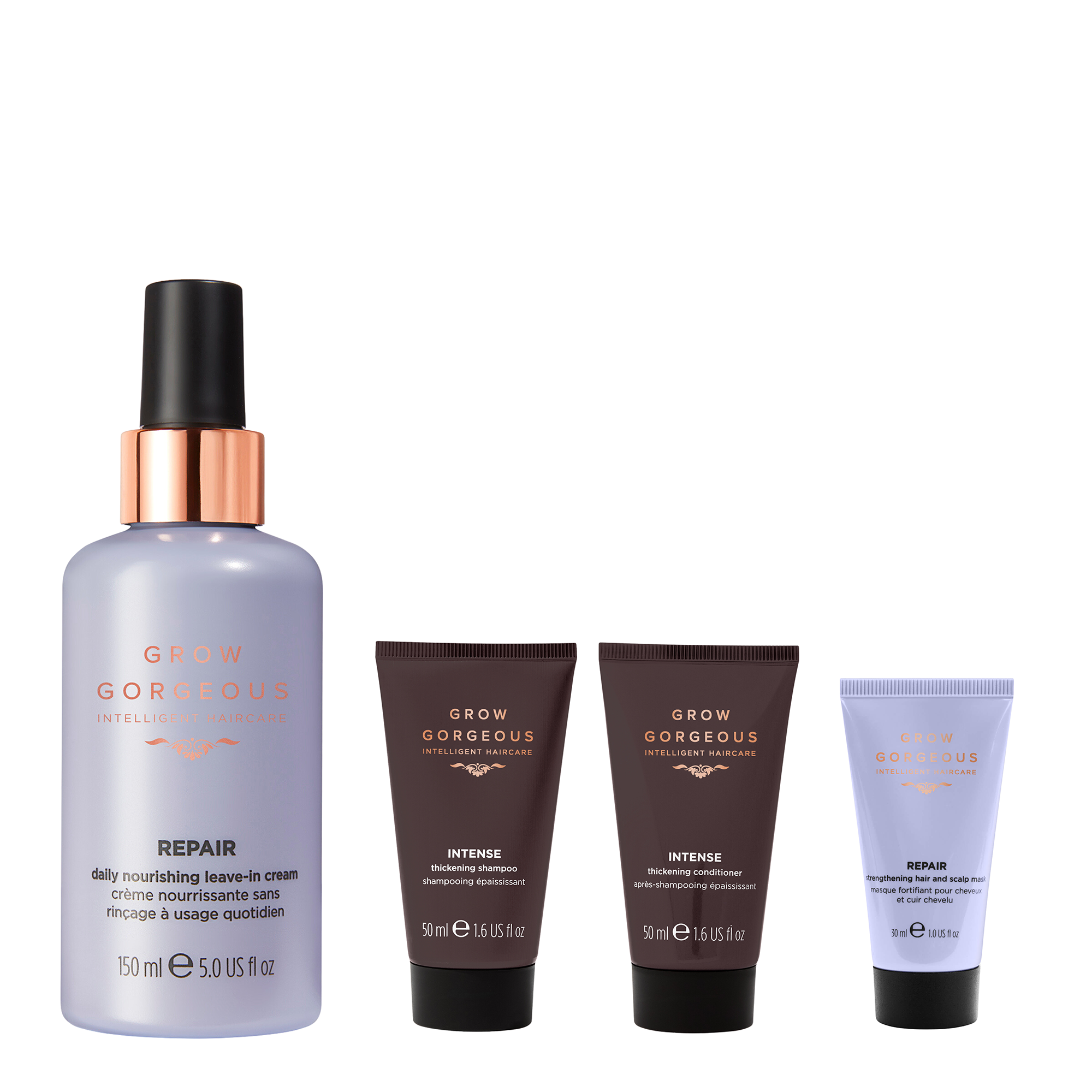 Grow Gorgeous Grow & Repair Bundle | LOOKFANTASTIC