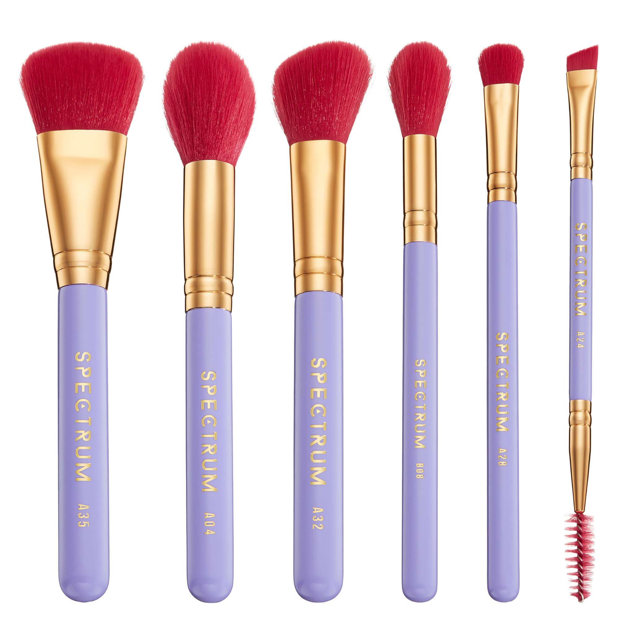 Spectrum Travel Books Los Angeles 6 Piece Makeup Brush Set | allbeauty