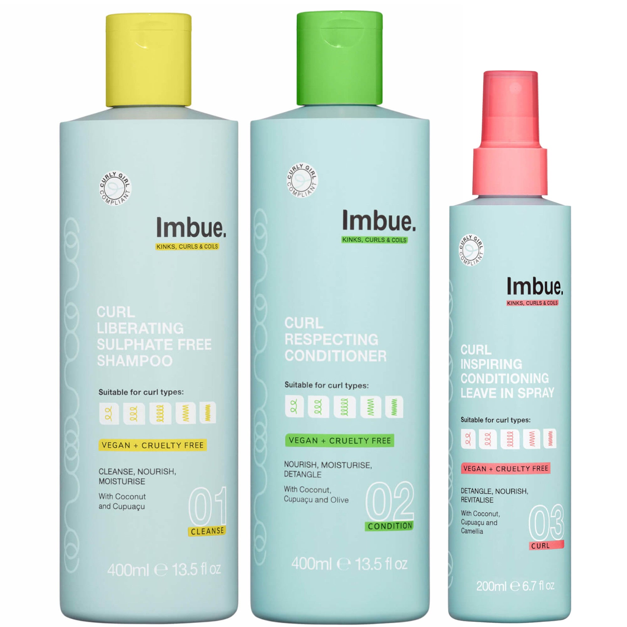 Imbue Curl Care Bundle | LOOKFANTASTIC