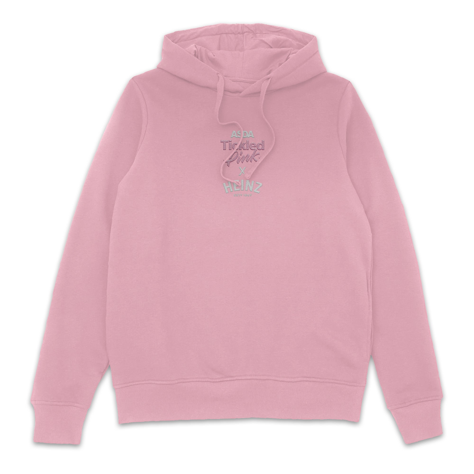 Limited Edition Tickled Pink x Heinz Embroidered Unisex Hoodie – Pink ...