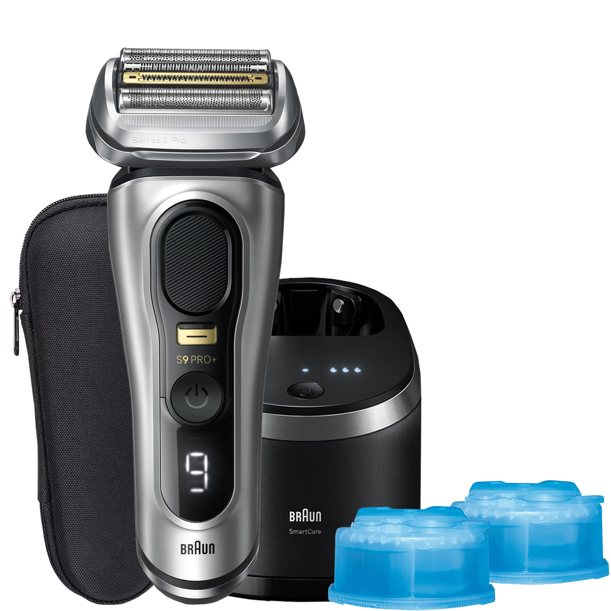 Braun Series 9 Pro+ 9567cc Elektrorasierer, Reinigungskartuschen