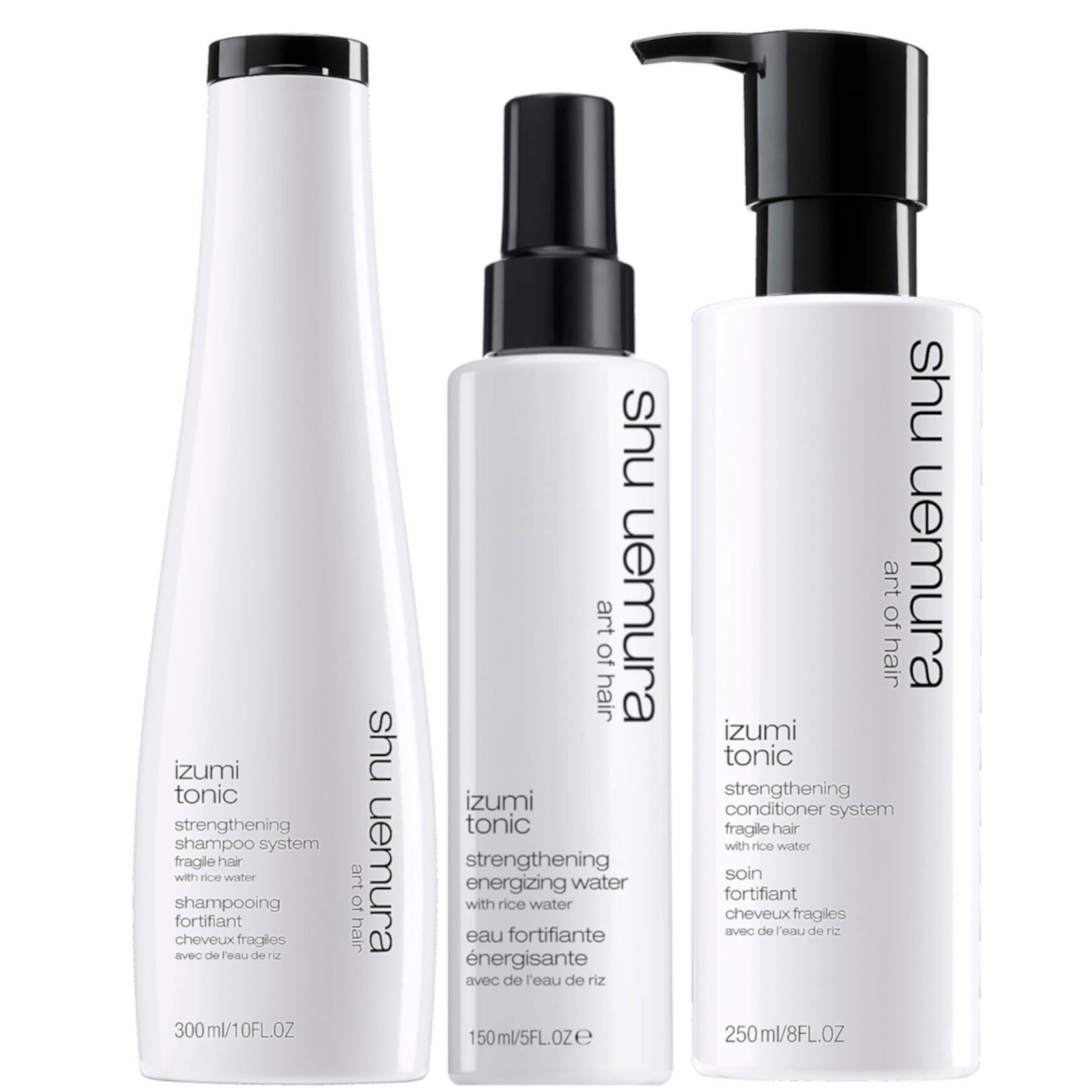 Shu Uemura Art of Hair Izumi Tonic Rice Water Shampoo, Conditioner and ...