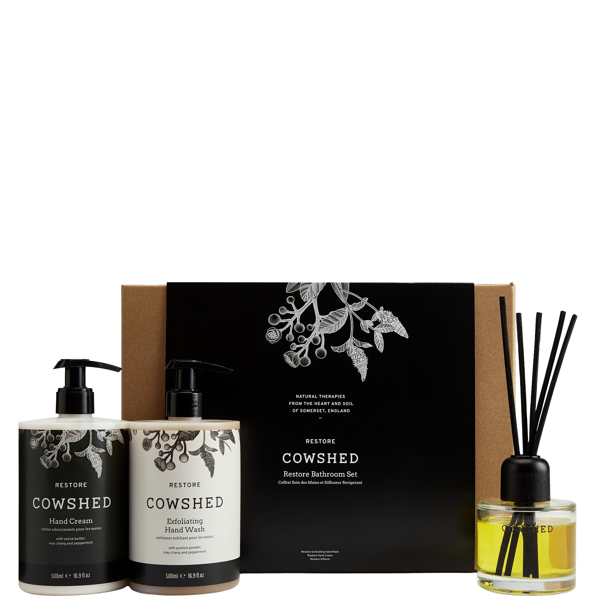 Cowshed Restore Bathroom Set | LOOKFANTASTIC