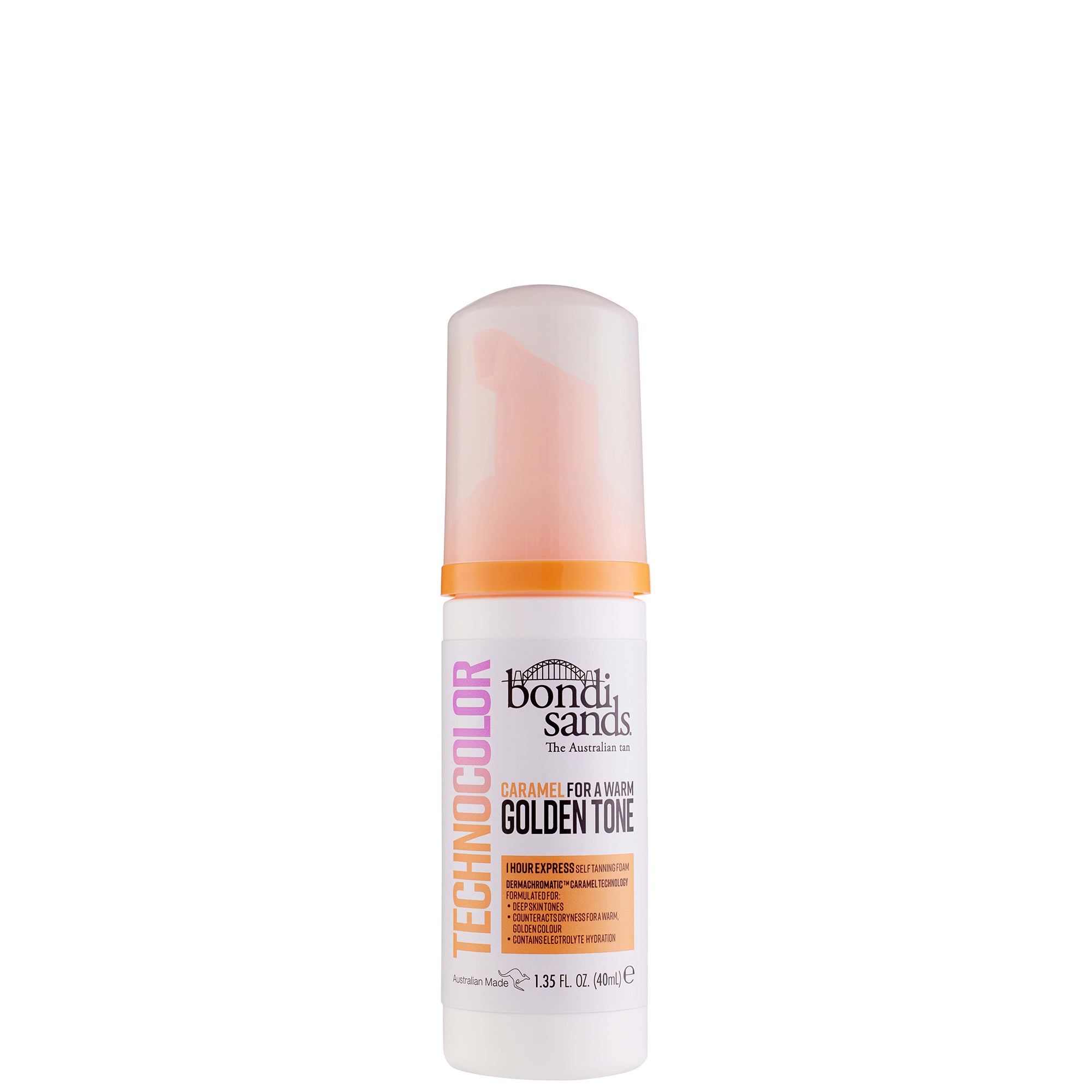 Bondi Sands Technocolor 1 Hour Express Self Tanning Foam - Caramel 40ml ...