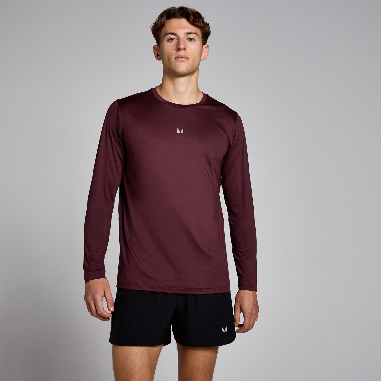 MP Men's Velocity Long Sleeve Top - Black | Myprotein