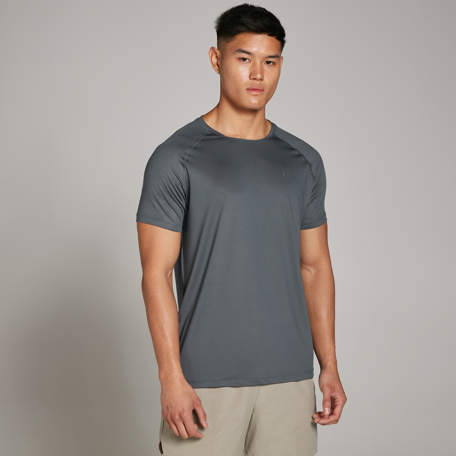 MP Men's Tempo Embossed Training T-Shirt - Black | MYPROTEIN™