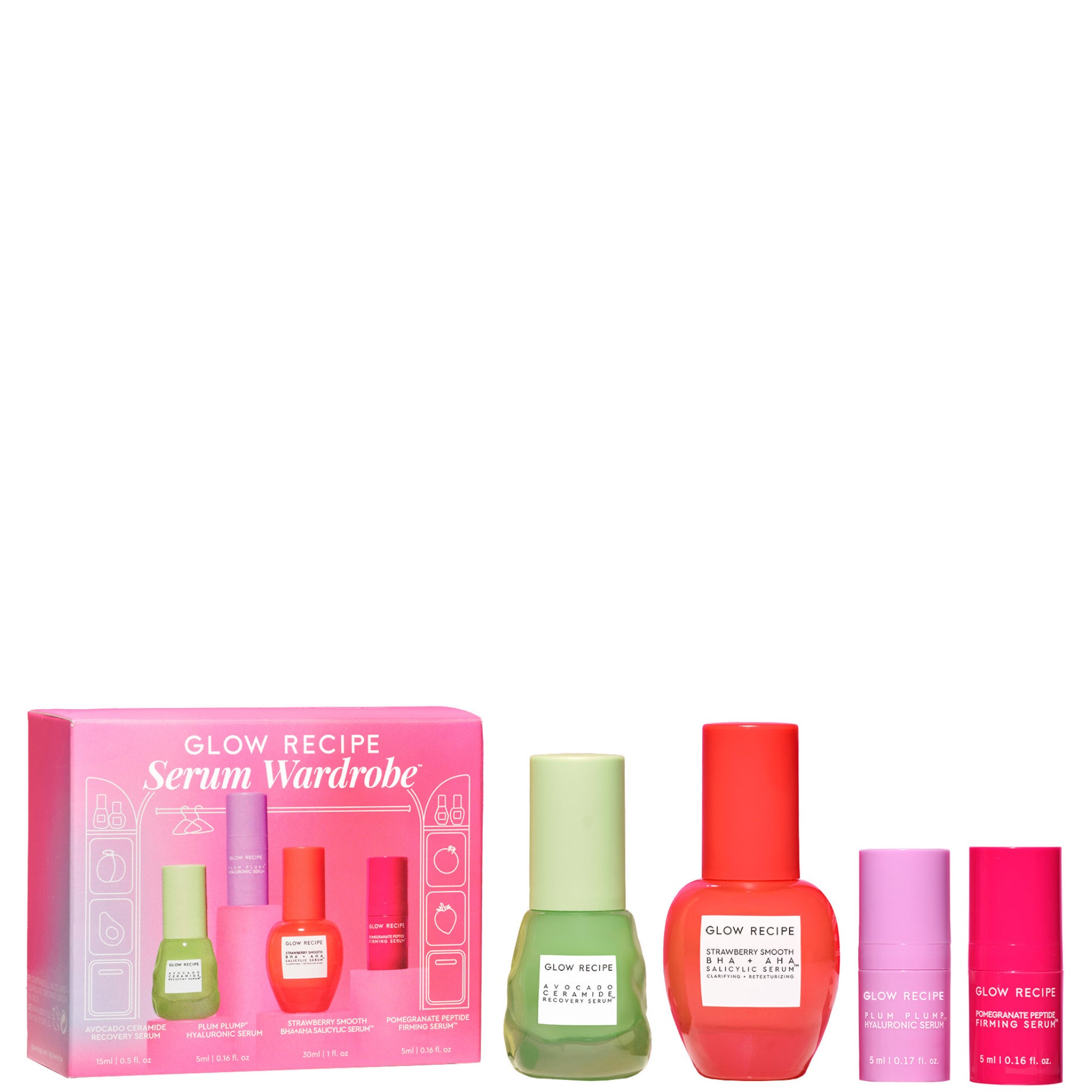Glow Recipe Serum Wardrobe Set | Cult Beauty