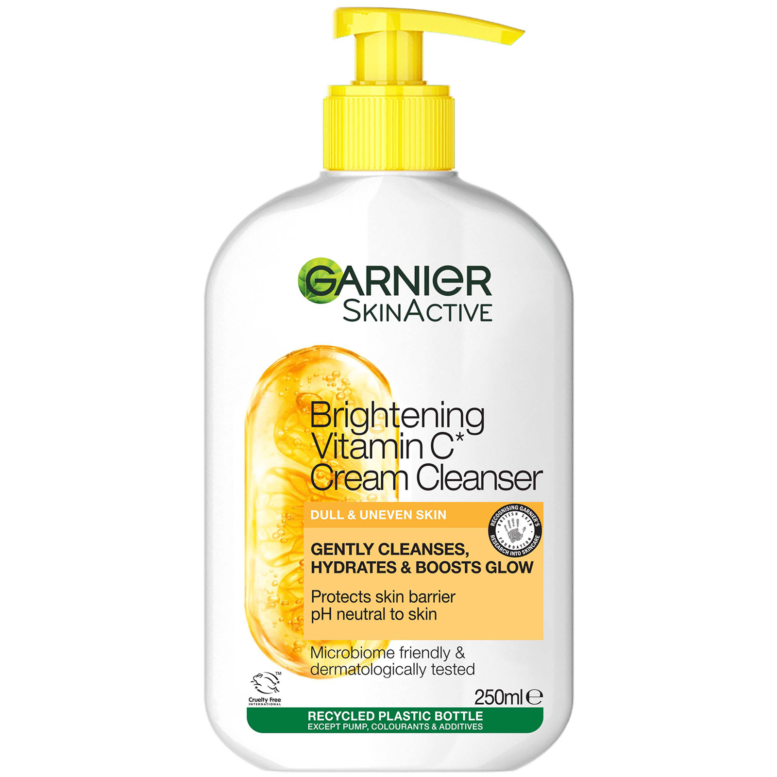 Garnier Skin Active Vitamin C Brightening Cream Cleanser rozjaśniający ... Garnier Skin Active Vitamin C Brightening Cream Cleanser rozjaśniający ...