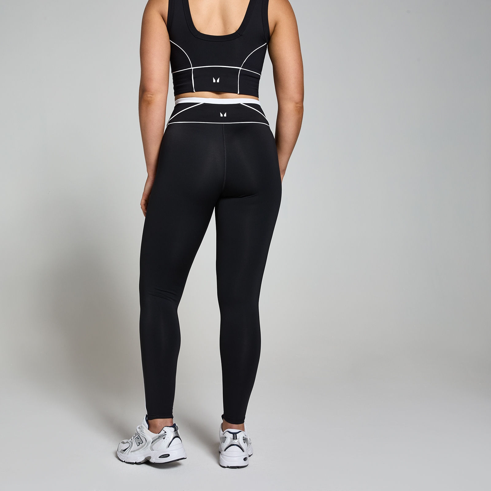 MP Women's Tempo Contrast Texture Leggings - Espresso | MYPROTEIN™