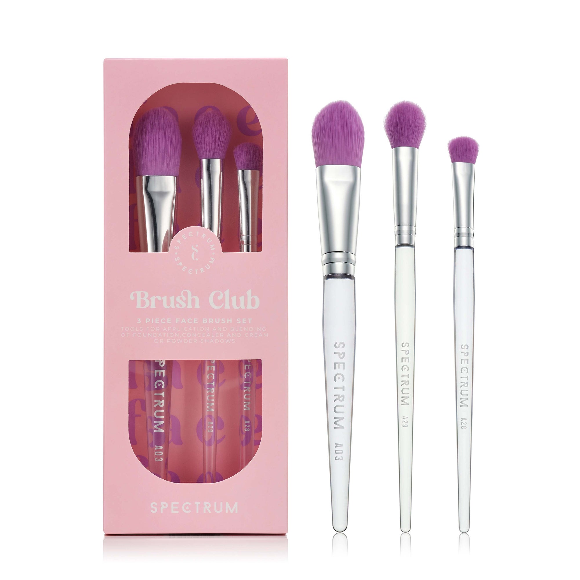 Spectrum NPD 3 piece Brush Set | Glossybox