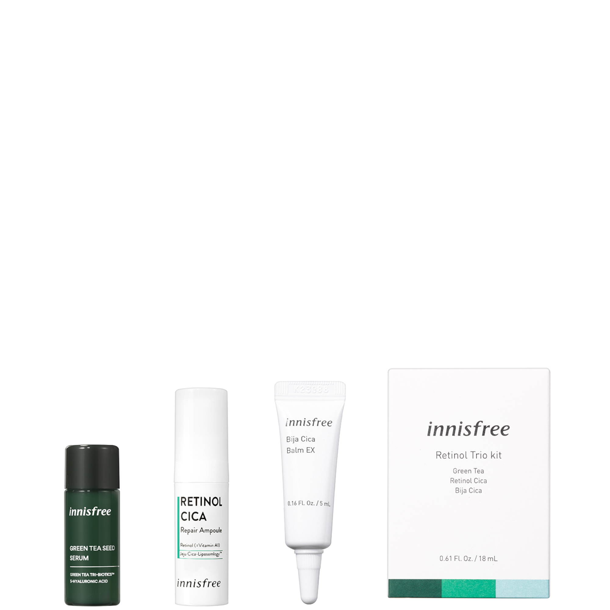 INNISFREE Retinol Trio Kit | LOOKFANTASTIC