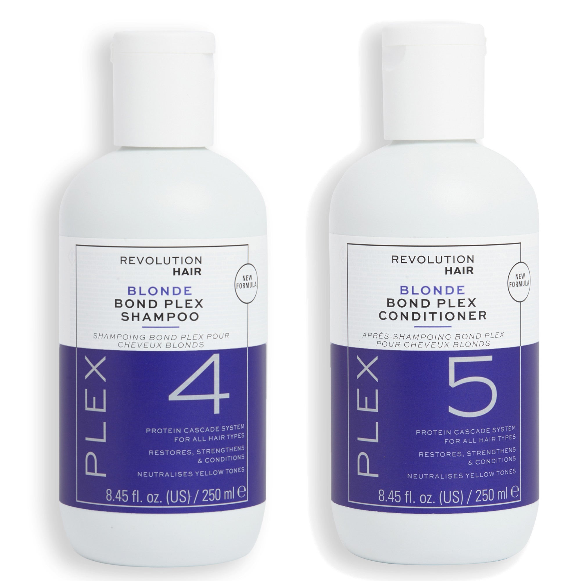 Revolution Haircare Blonde Bond Plex Shampoo and Conditioner Bundle ...