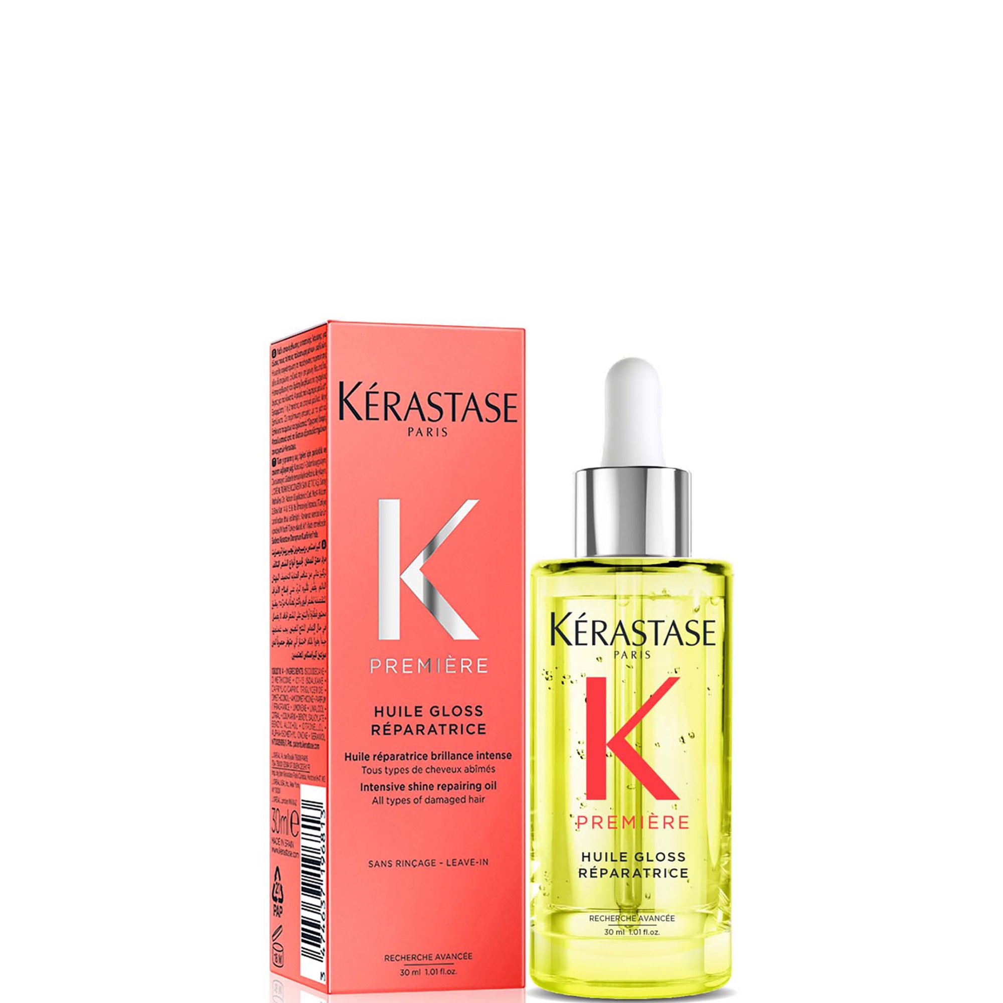 Kérastase Première Intensive Shine Repairing Hair Oil for Damaged Hair ...