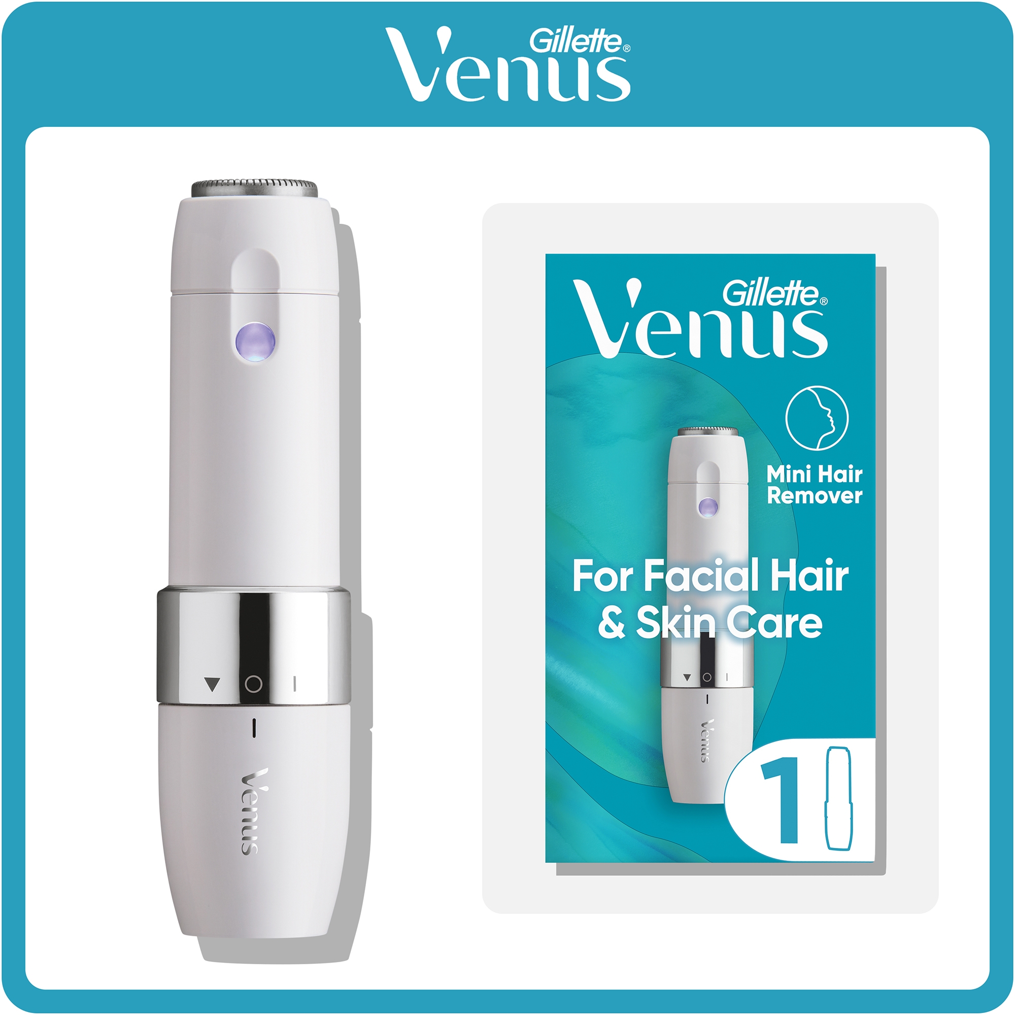 Gillette Venus Facial Dermaplaning Trimmer Hair Remover