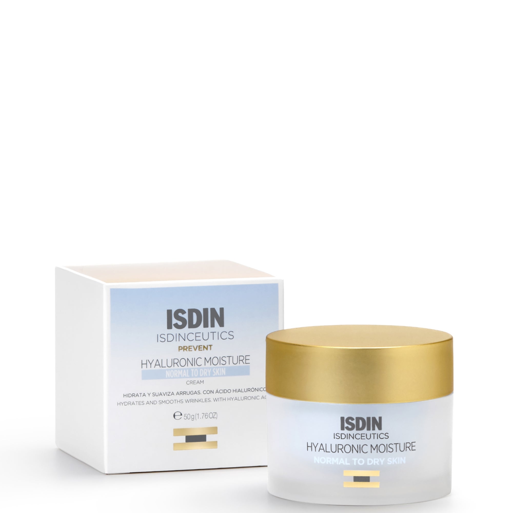 ISDIN Isdinceutics Hyaluronic Moisture Face Cream for Normal to Dry ...