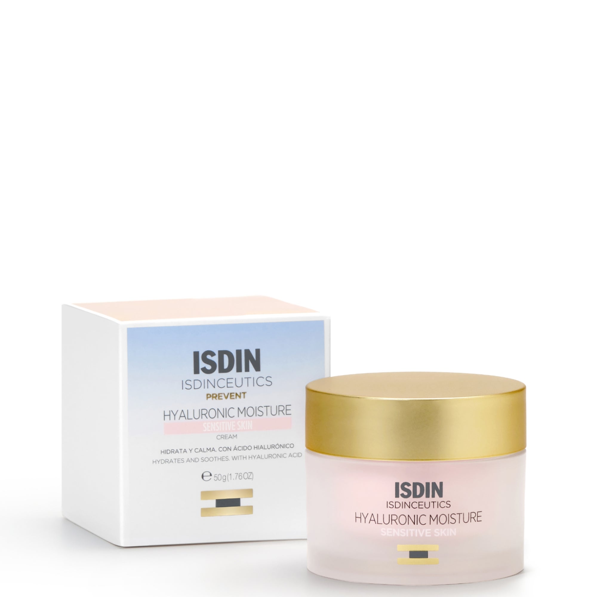 ISDIN Isdinceutics Hyaluronic Moisture Face Cream for Sensitive Skin ...