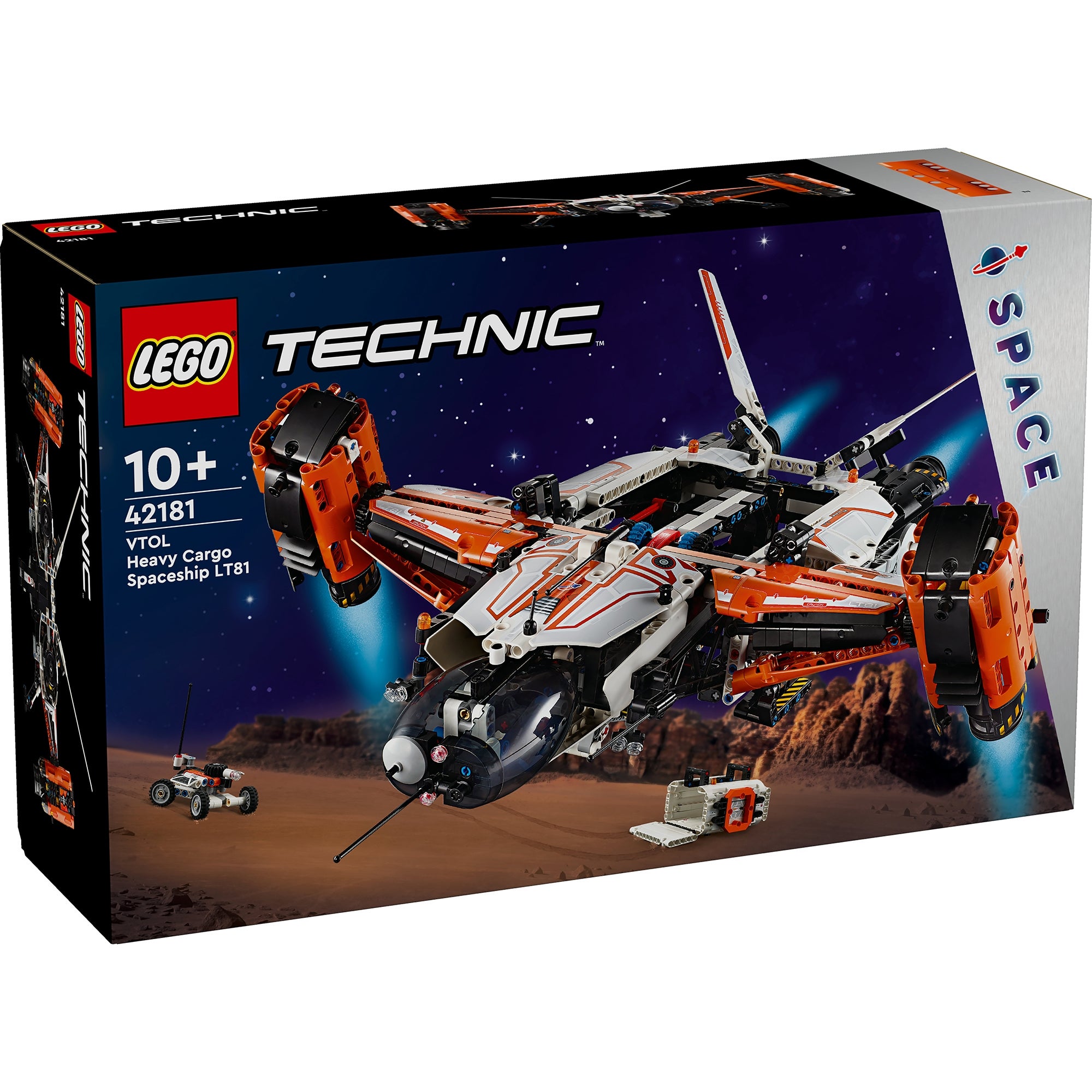 LEGO Technic VTOL Heavy Cargo Spaceship LT81, Space Plane Set 42181