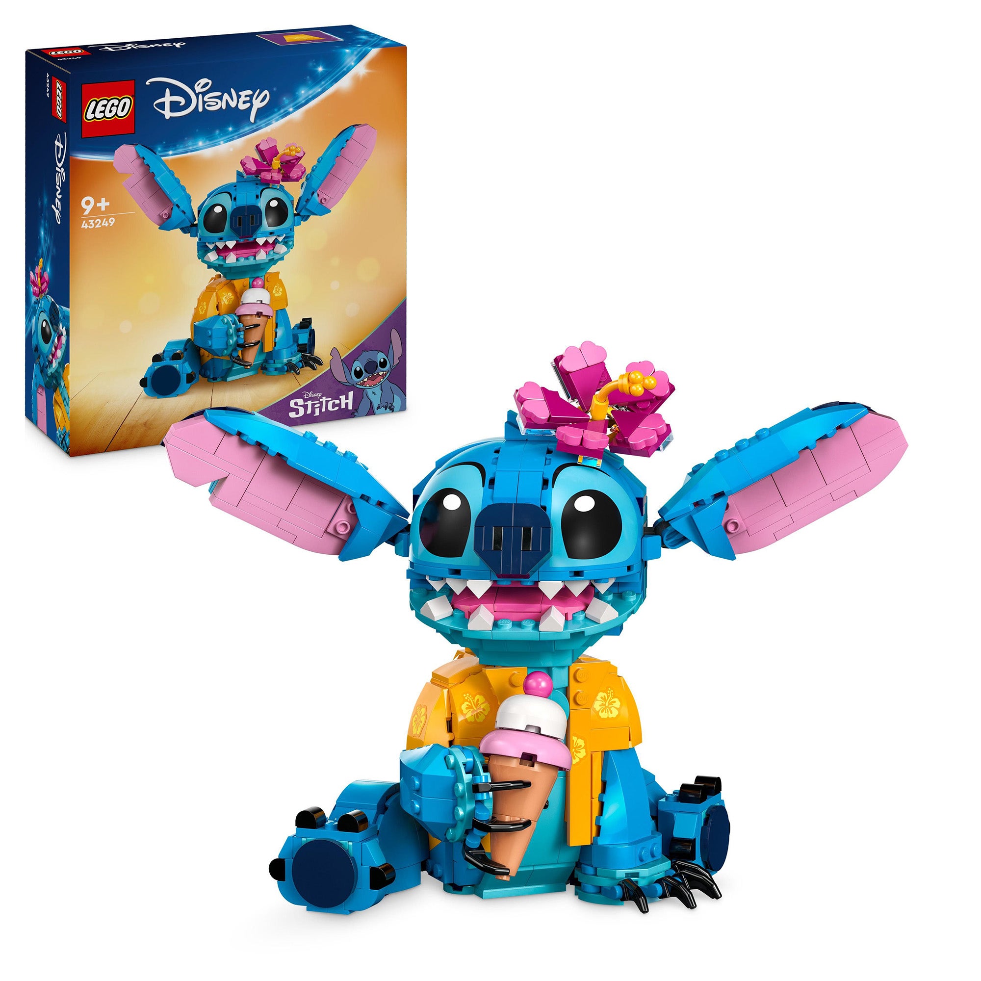 LEGO | Disney Stitch Buildable Kids’ Toy Playset with Ice-Cream Cone ...