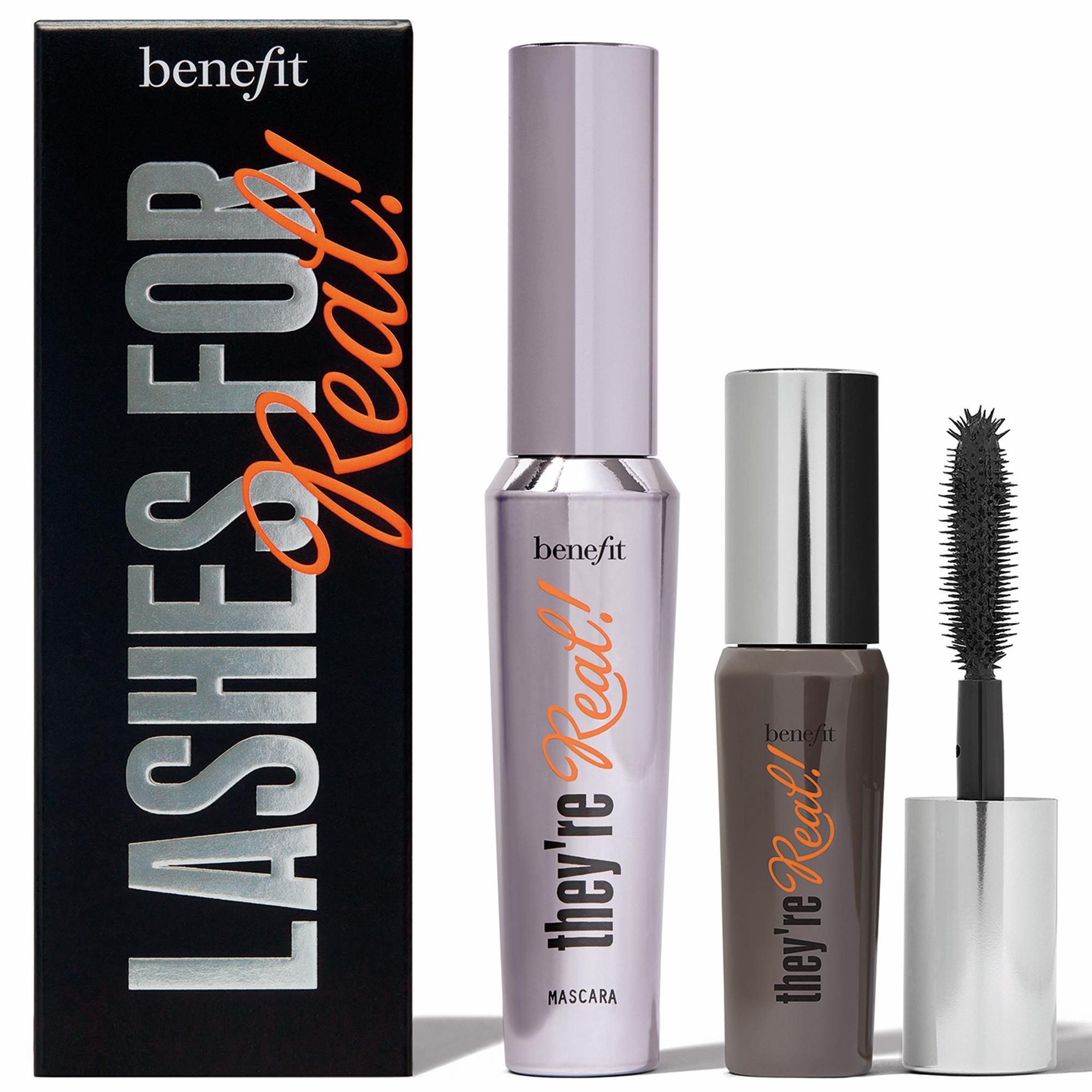 benefit Lashes for Real! They’re Real Mascara Booster Set (Worth £42.00 ...