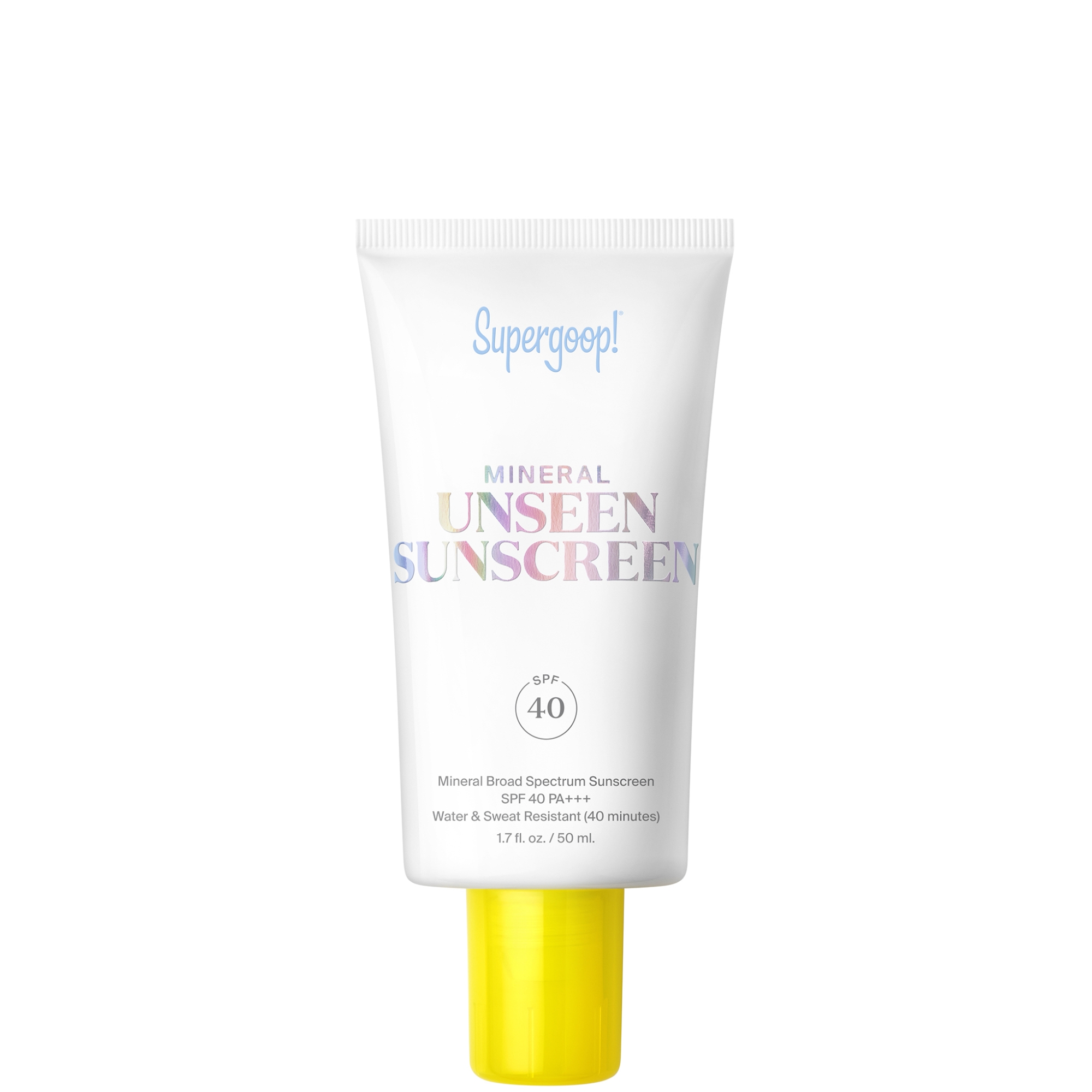 Supergoop! Unseen Sunscreen Mineral SPF 40 50ml | Dermstore