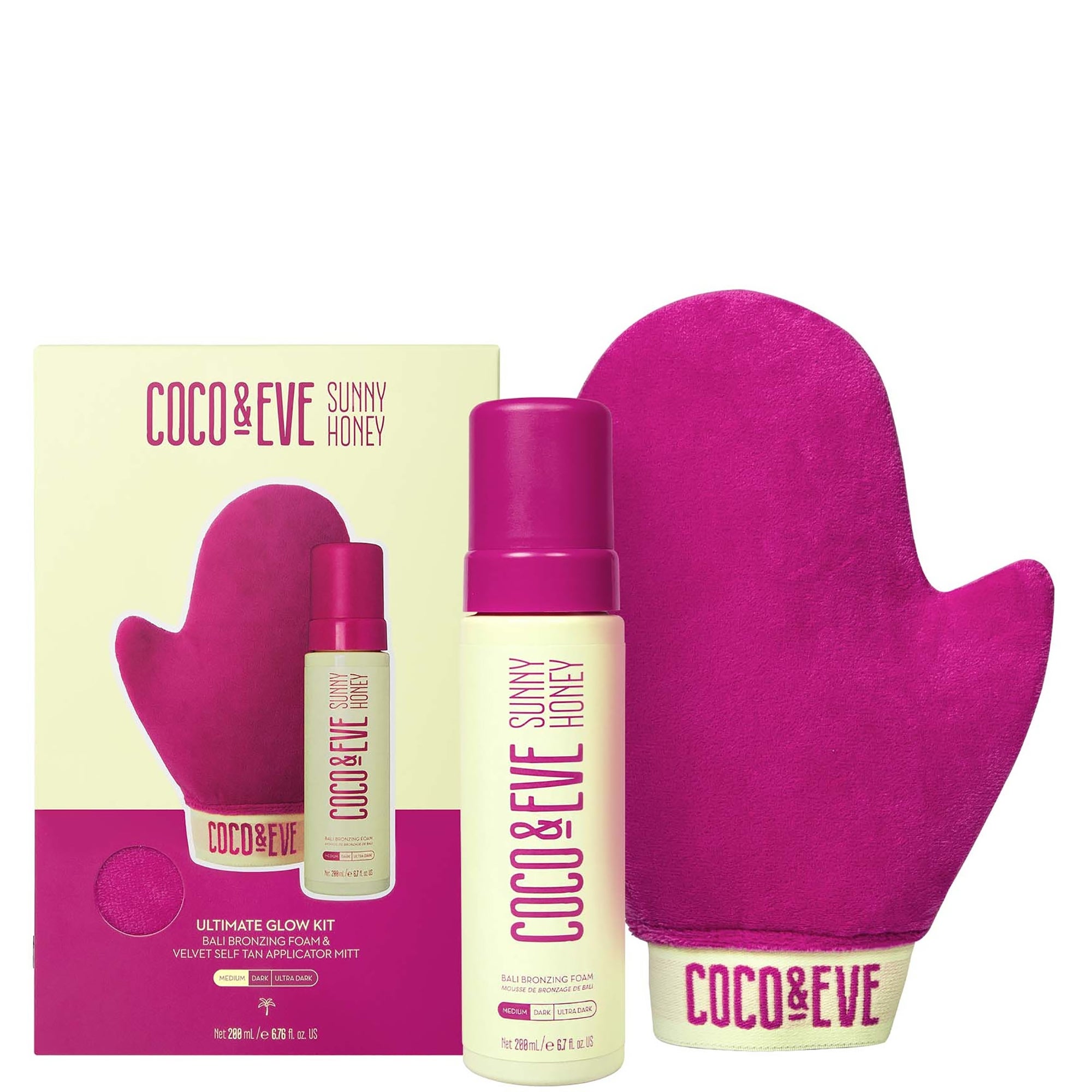 Coco & Eve Ultimate Glow Kit - Medium | LOOKFANTASTIC
