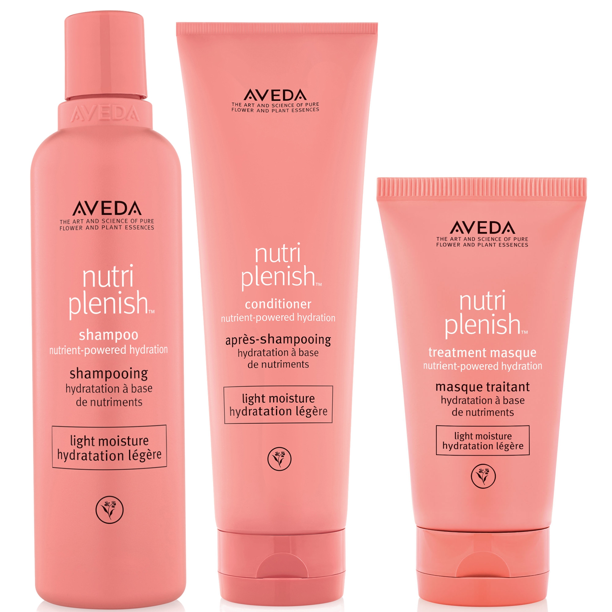Aveda Nutriplenish Light Moisture Trio Bundle | LOOKFANTASTIC