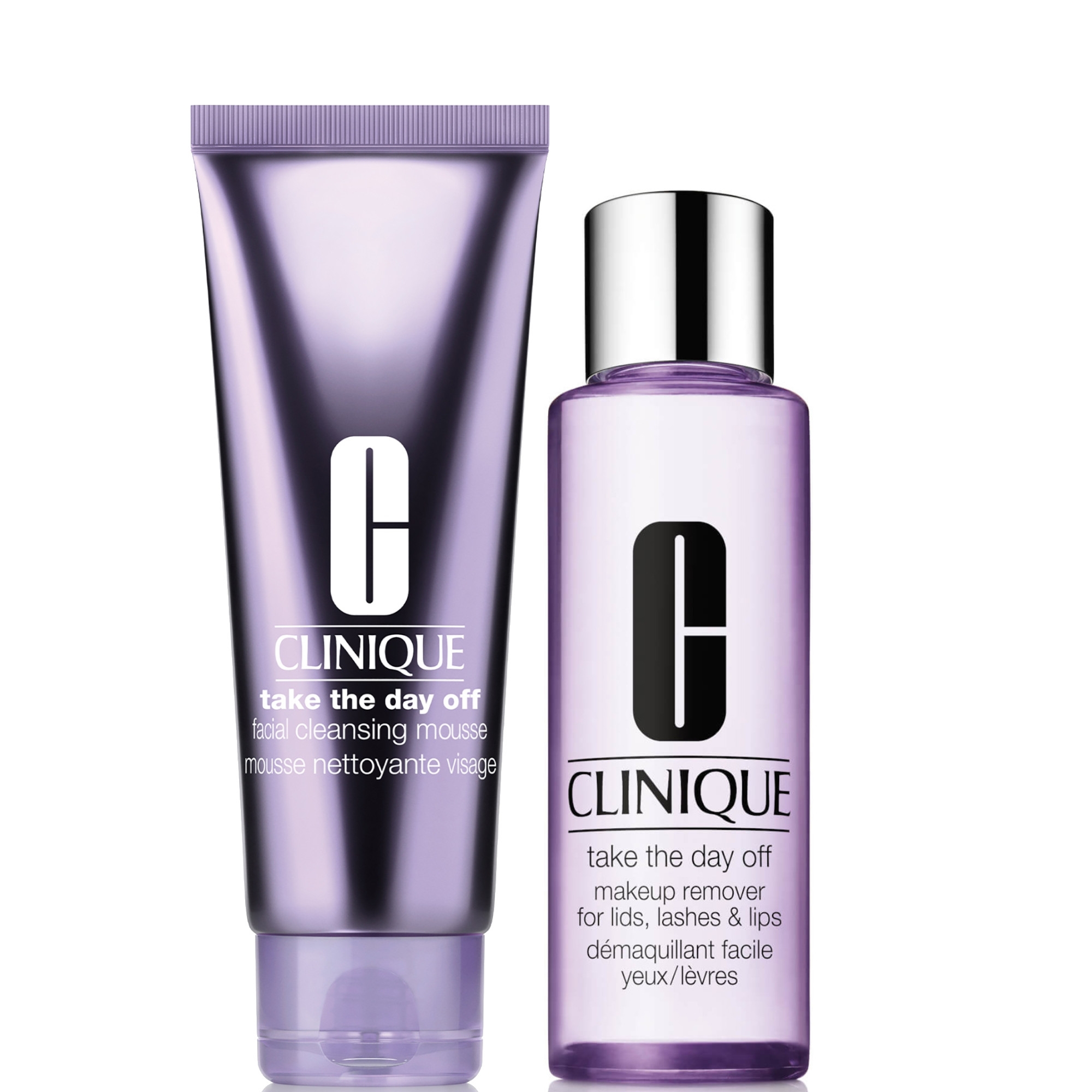 Clinique Cleanse Duo: Clinique Take The Day Off Cleansing Mousse and ...
