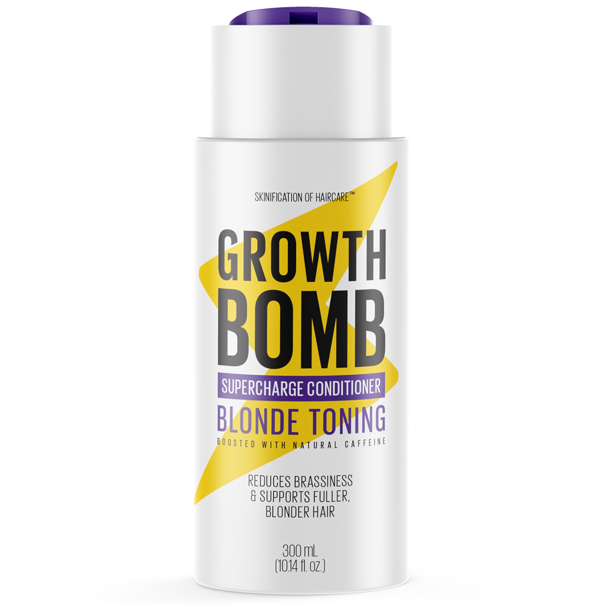 Growth Bomb Blonde Toning Conditioner 300ml | LOOKFANTASTIC