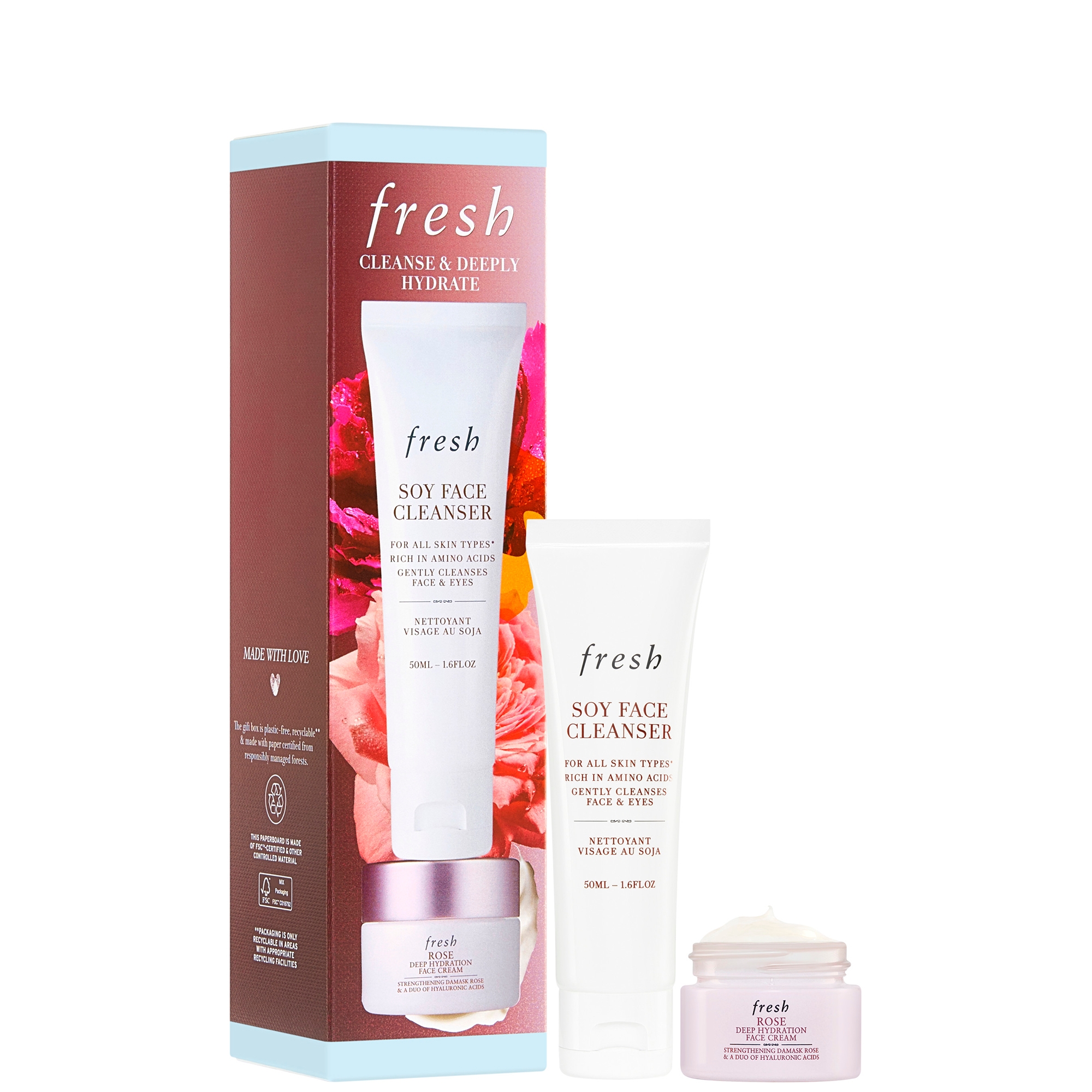 Fresh Cleanse & Deeply Hydrate Duo | LOOKFANTASTIC