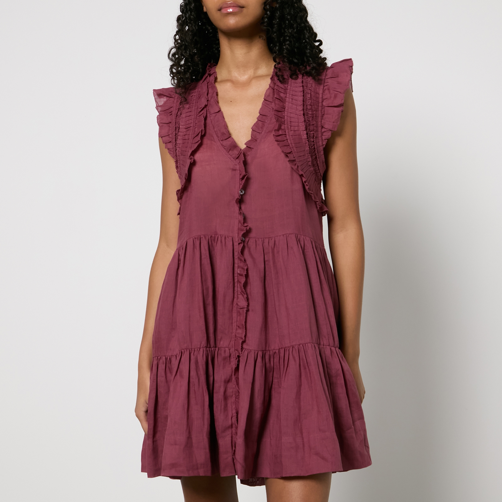 Sea New York Cole Ramie Dress - L | Coggles