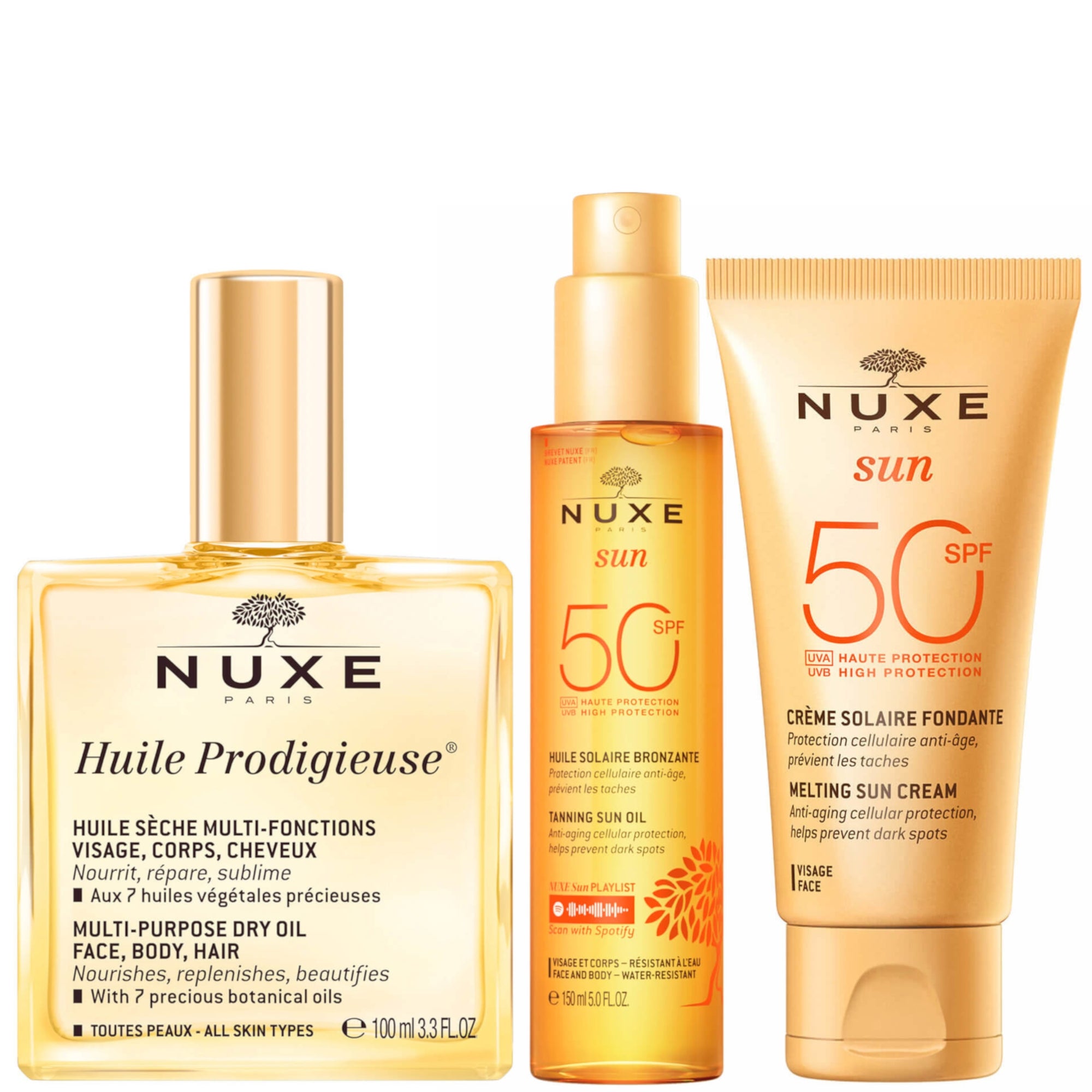 NUXE Summer Face and Body Bundle | LOOKFANTASTIC