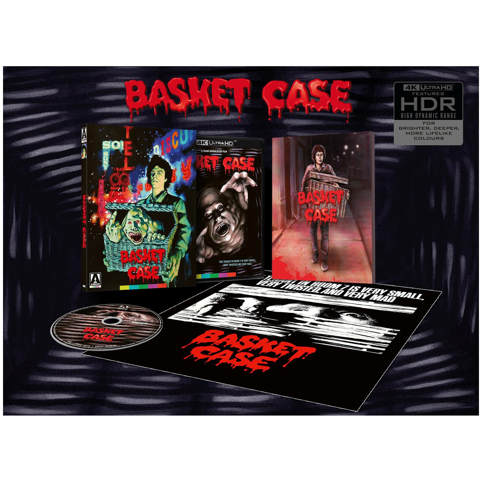 Basket Case | VHS Slipcover | Arrow Store Exclusive | Limited Edition ...