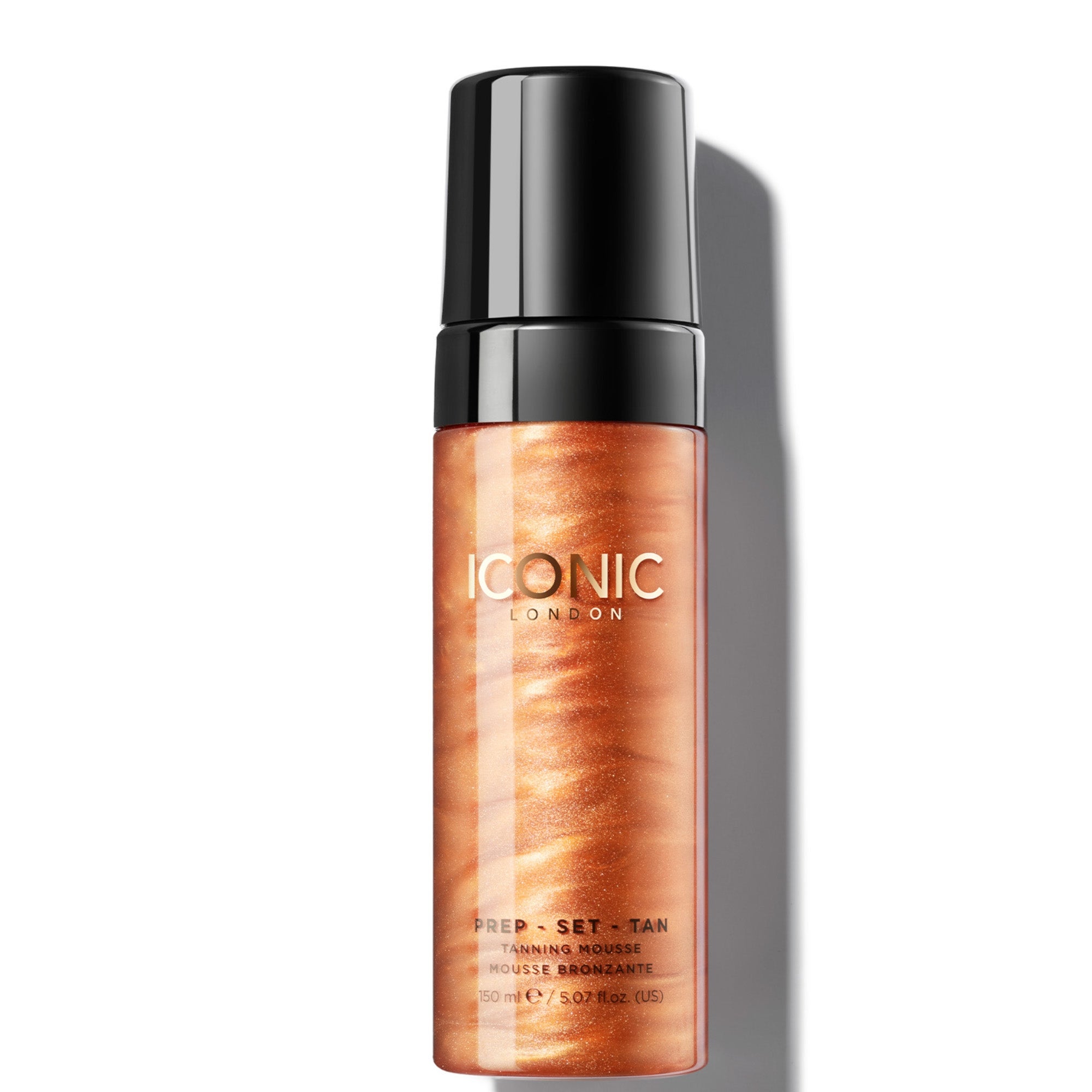ICONIC London Prep Set Tan Mousse 150ml - Glow | LOOKFANTASTIC