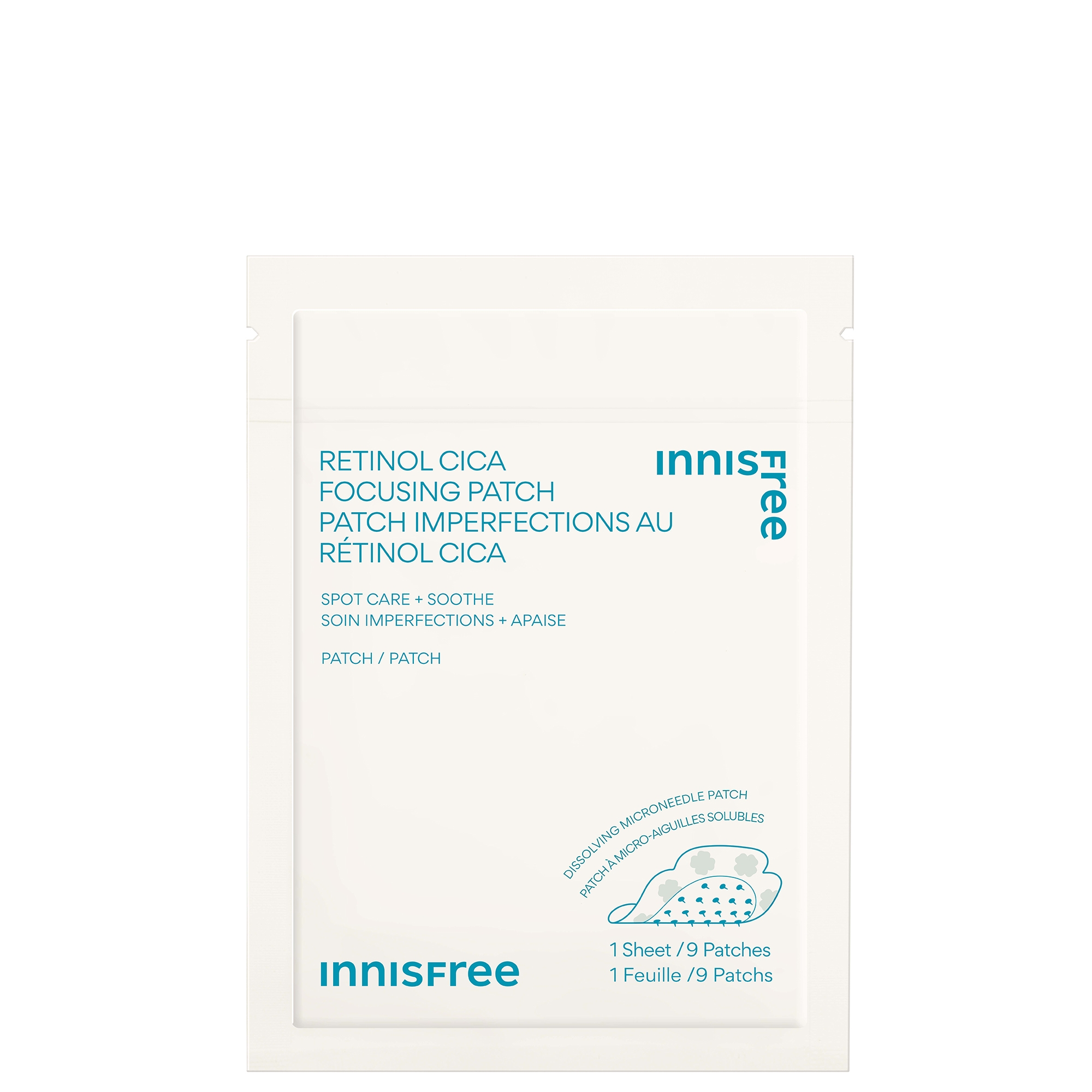 INNISFREE Retinol Cica Focusing Patch - 18 Patches | LOOKFANTASTIC