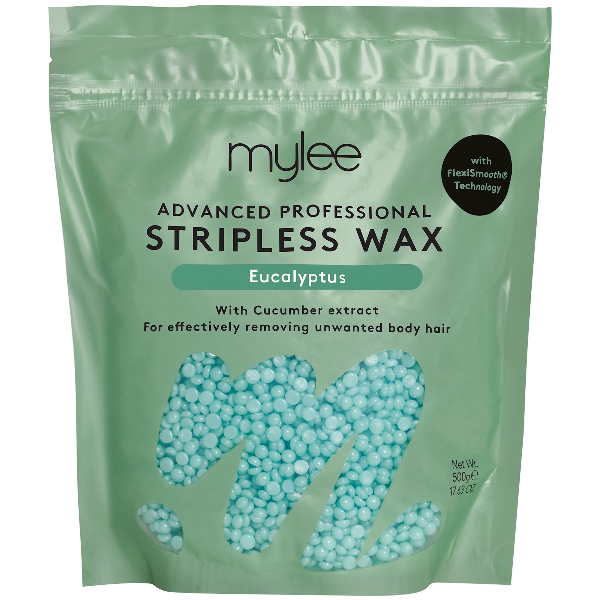 Mylee Eucalyptus Advanced Stripless Wax 500g | LOOKFANTASTIC