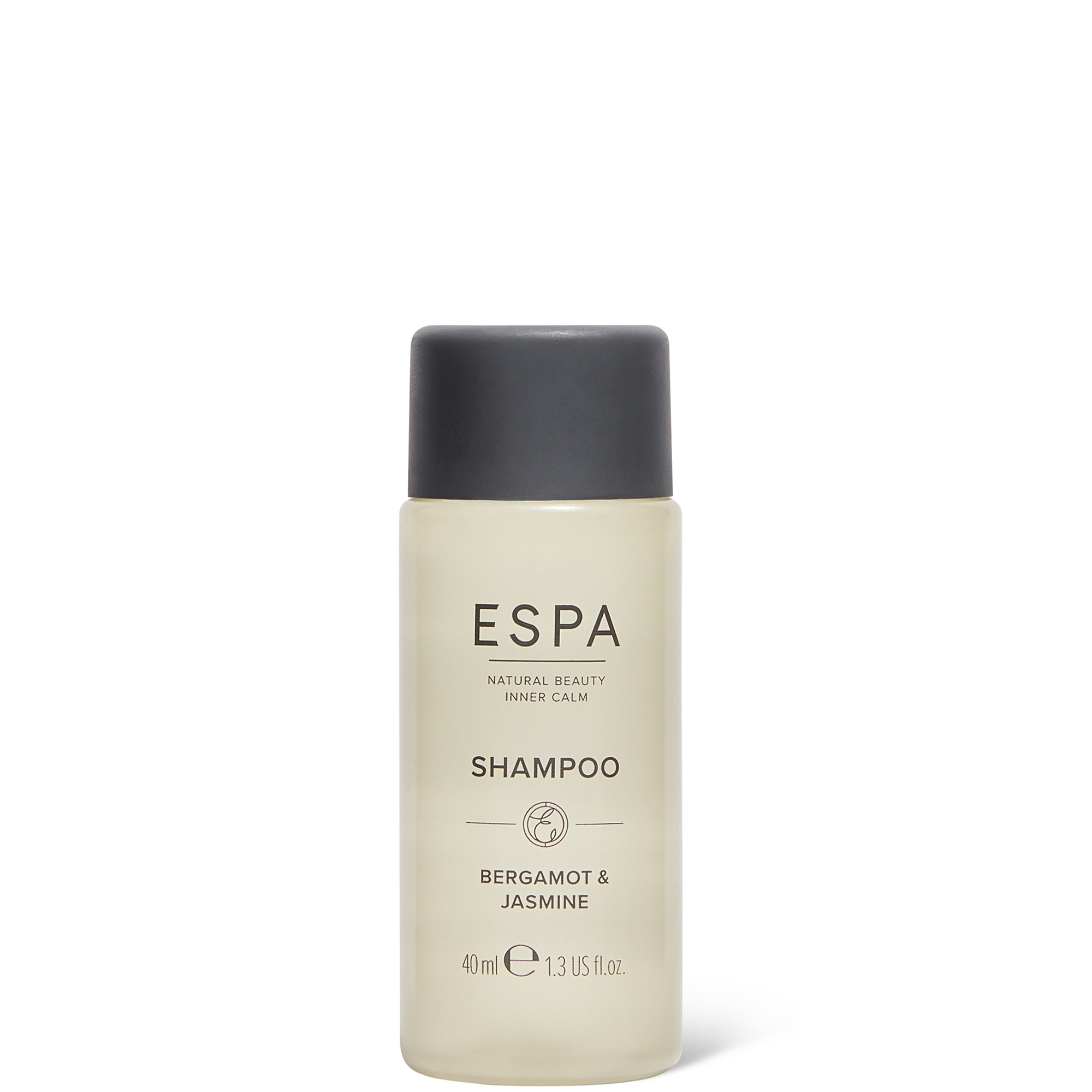 ESPA Bergamot and Jasmine Shampoo 40ml Bottle | LOOKFANTASTIC